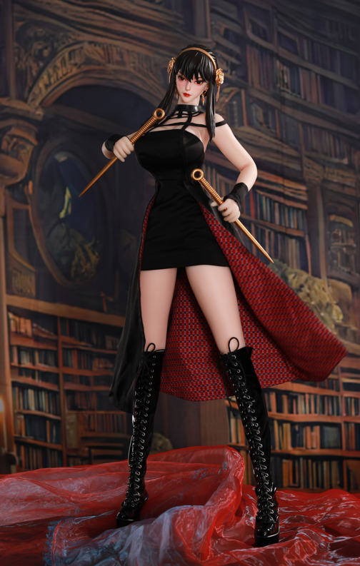 Spy x Family Ling Yun Studio Yor Forger Statue – ClubHouse Statues