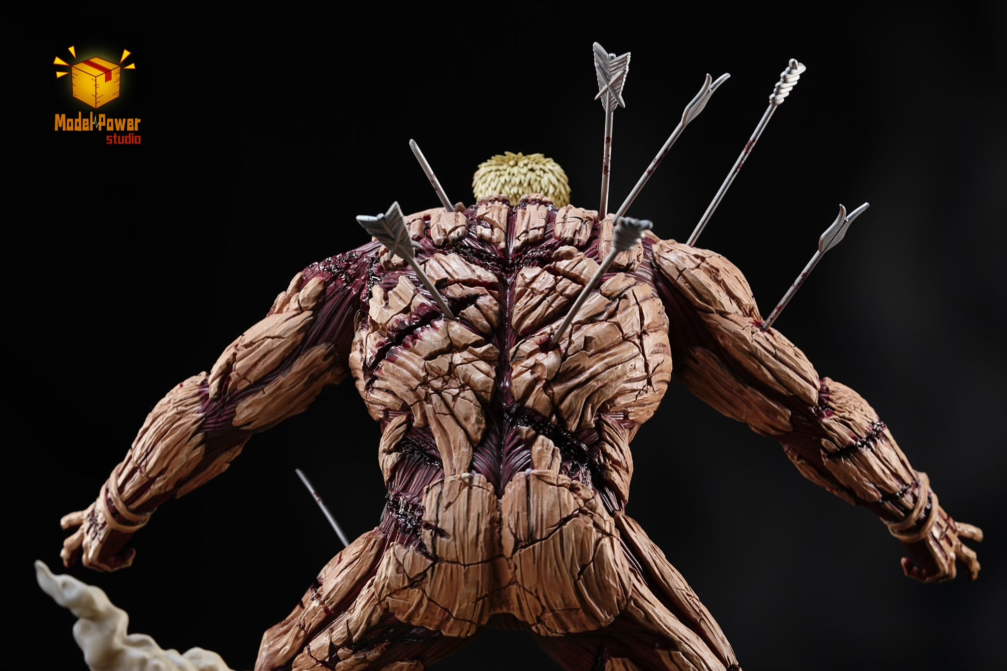 Attack on Titan Model Power Studio Armored Titan Resin Statue ...