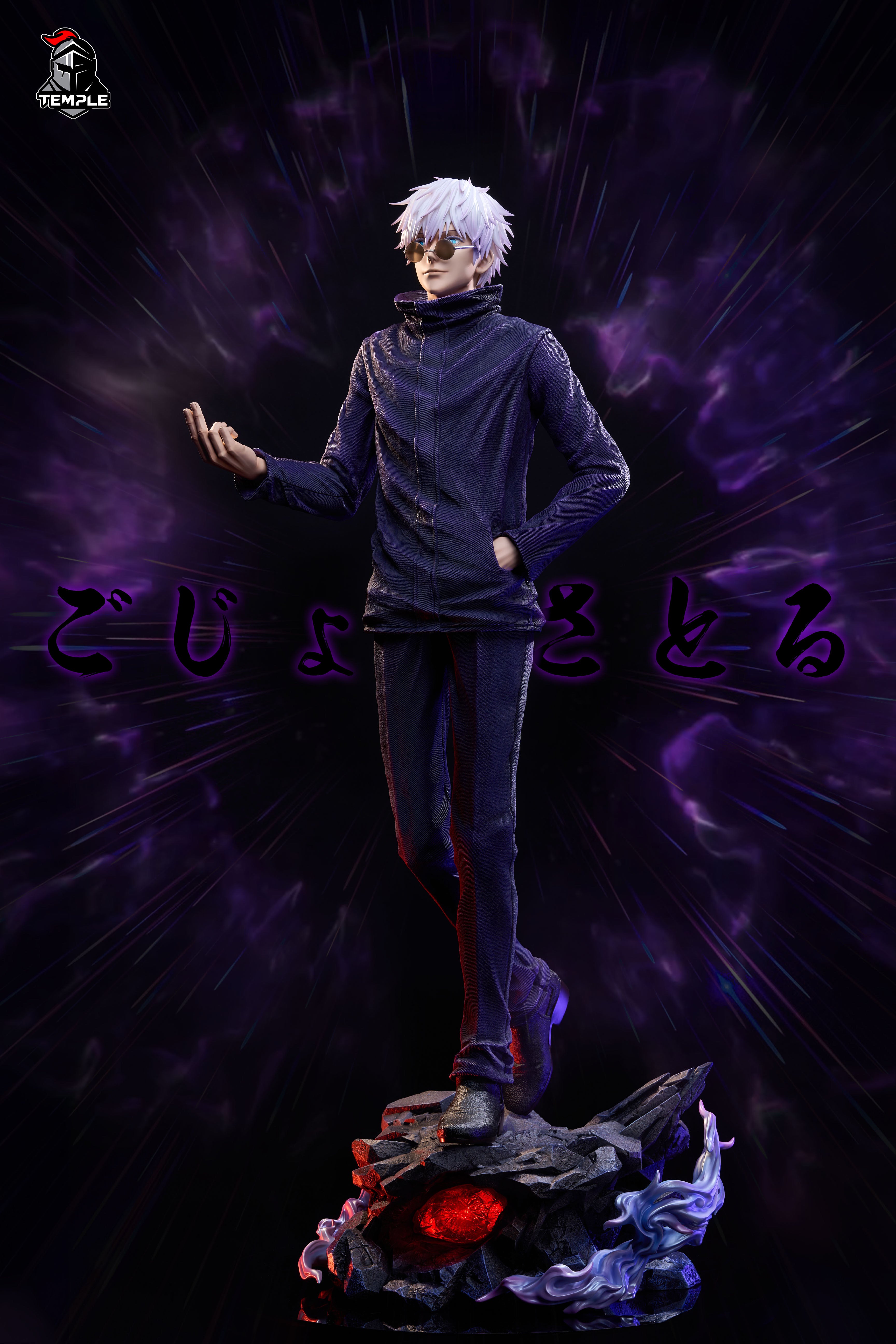Jujutsu Kaisen Di Tai She Studio x Temple Studio Satoru Gojo Resin Sta ...