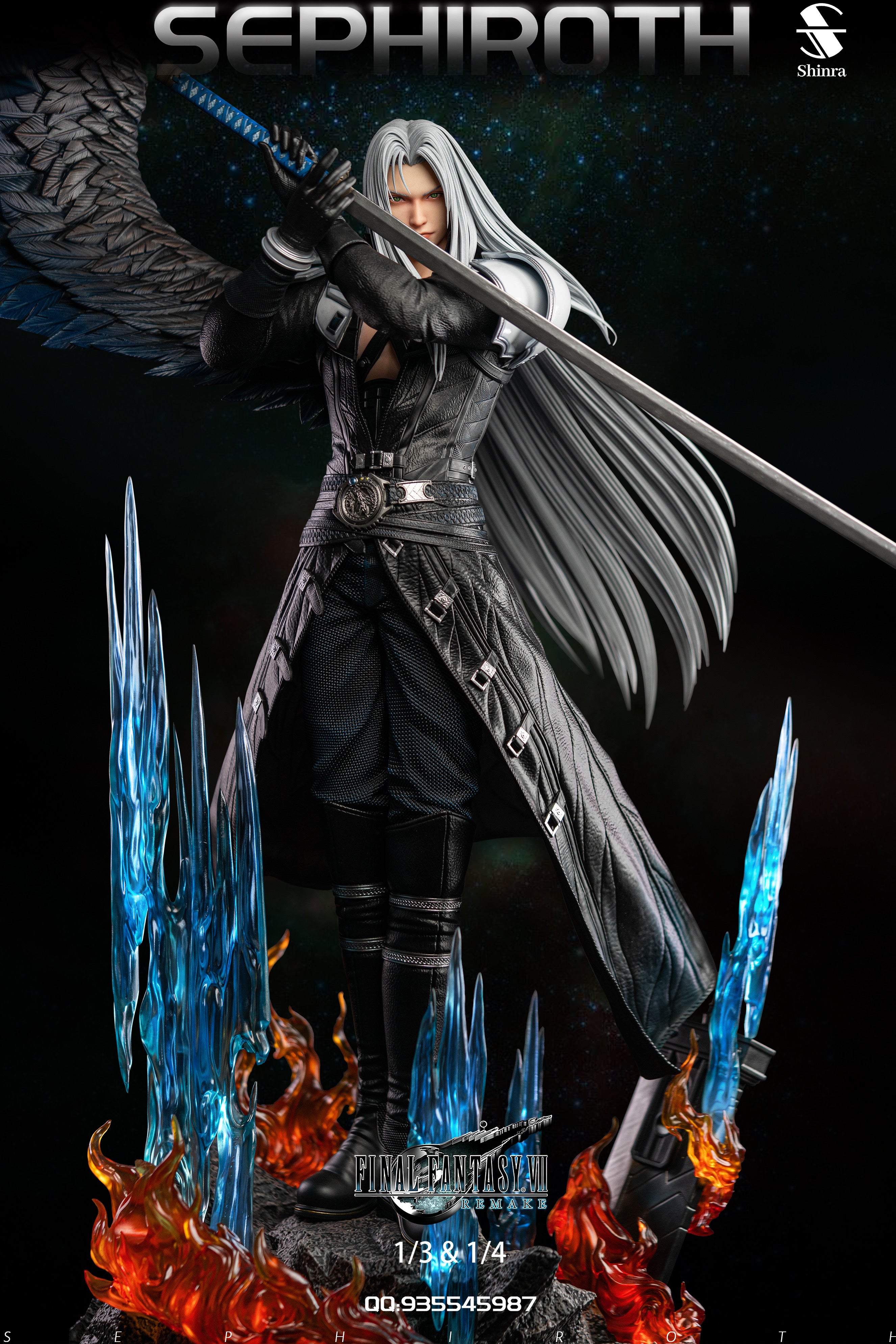 Final Fantasy VII Shinra Studio Sephiroth Resin Statue [PRE-ORDER]