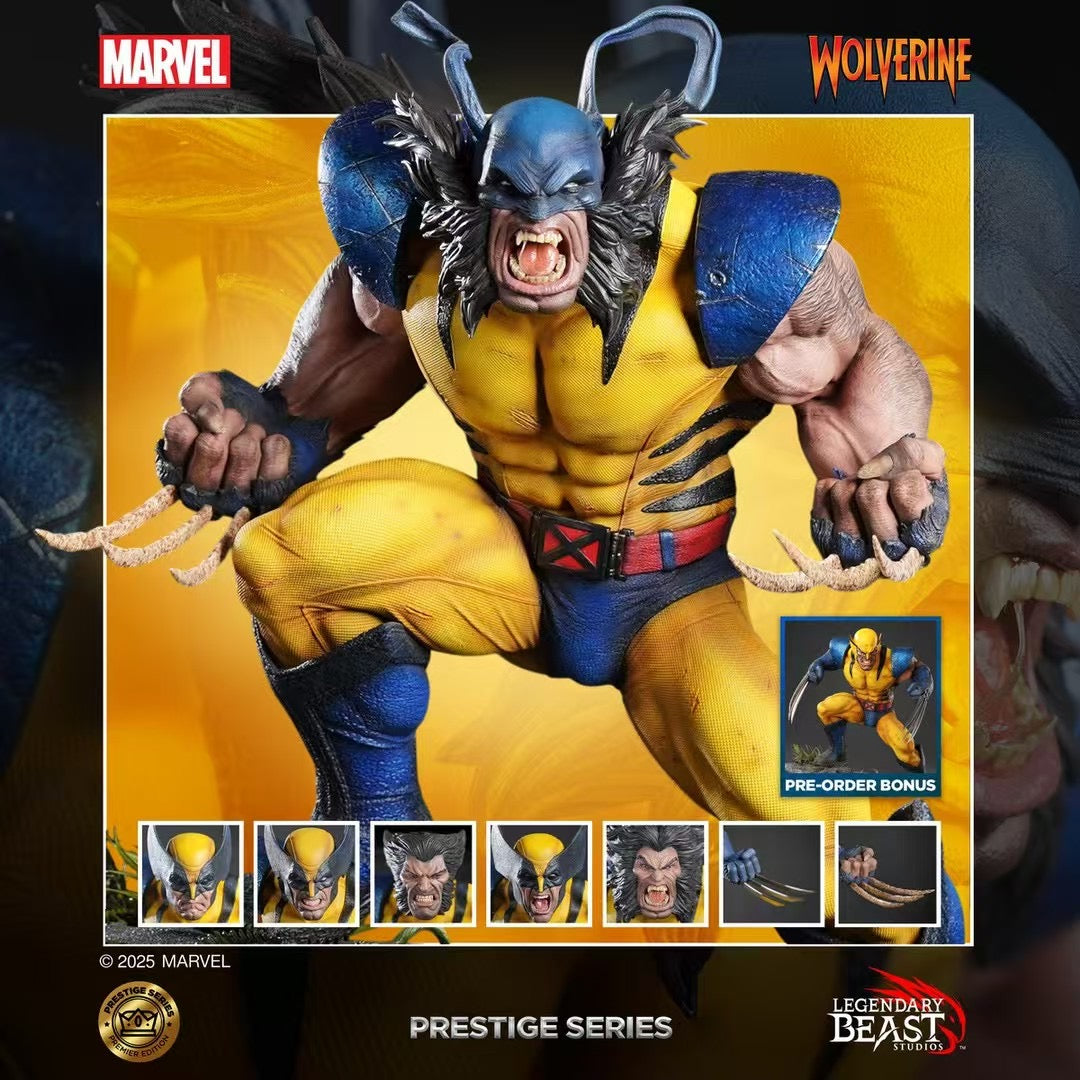 Marvel Legendary Beast Studio Wolverine Licensed Resin Statue [PRE-ORD