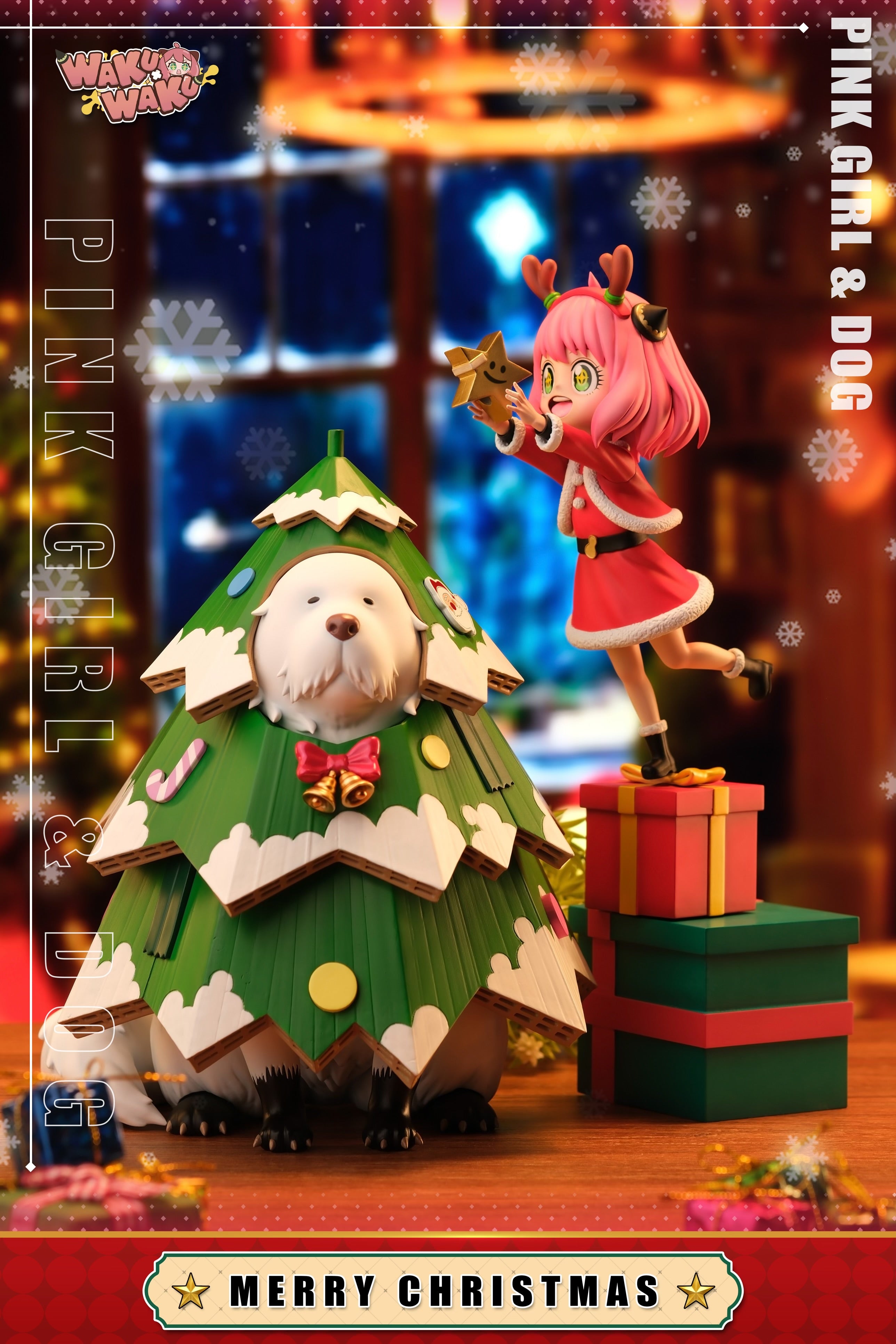 Spy x Family WakuWaku Studio Christmas Anya Resin Statue – ClubHouse ...