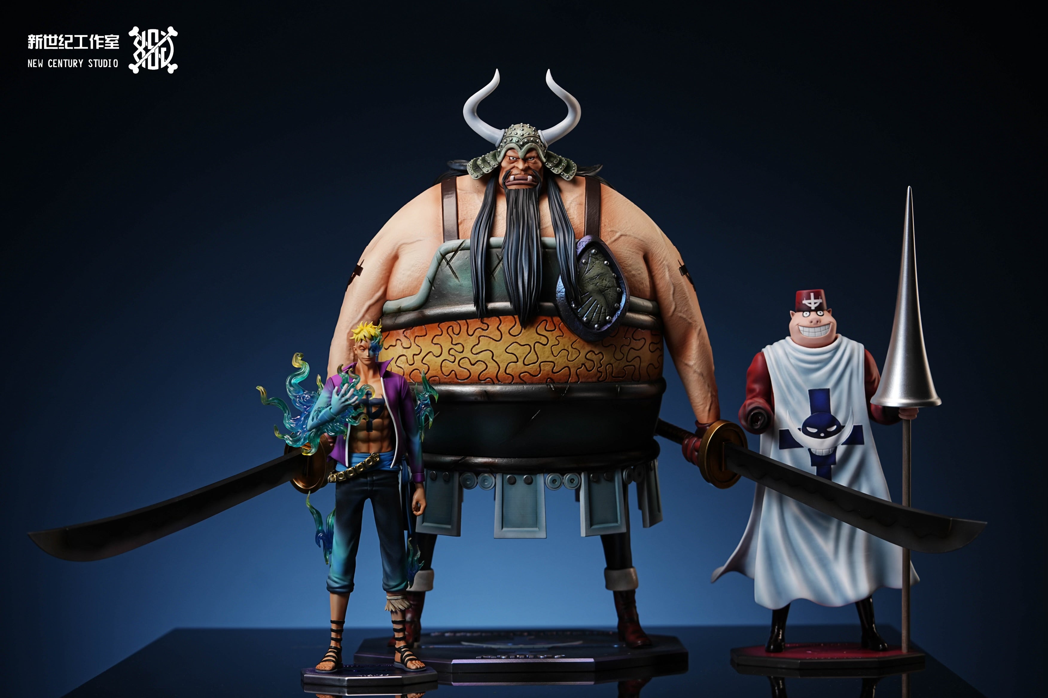 One Piece New Century Studio Marco x Speed Jiru x Atmos Whitebeard Pir