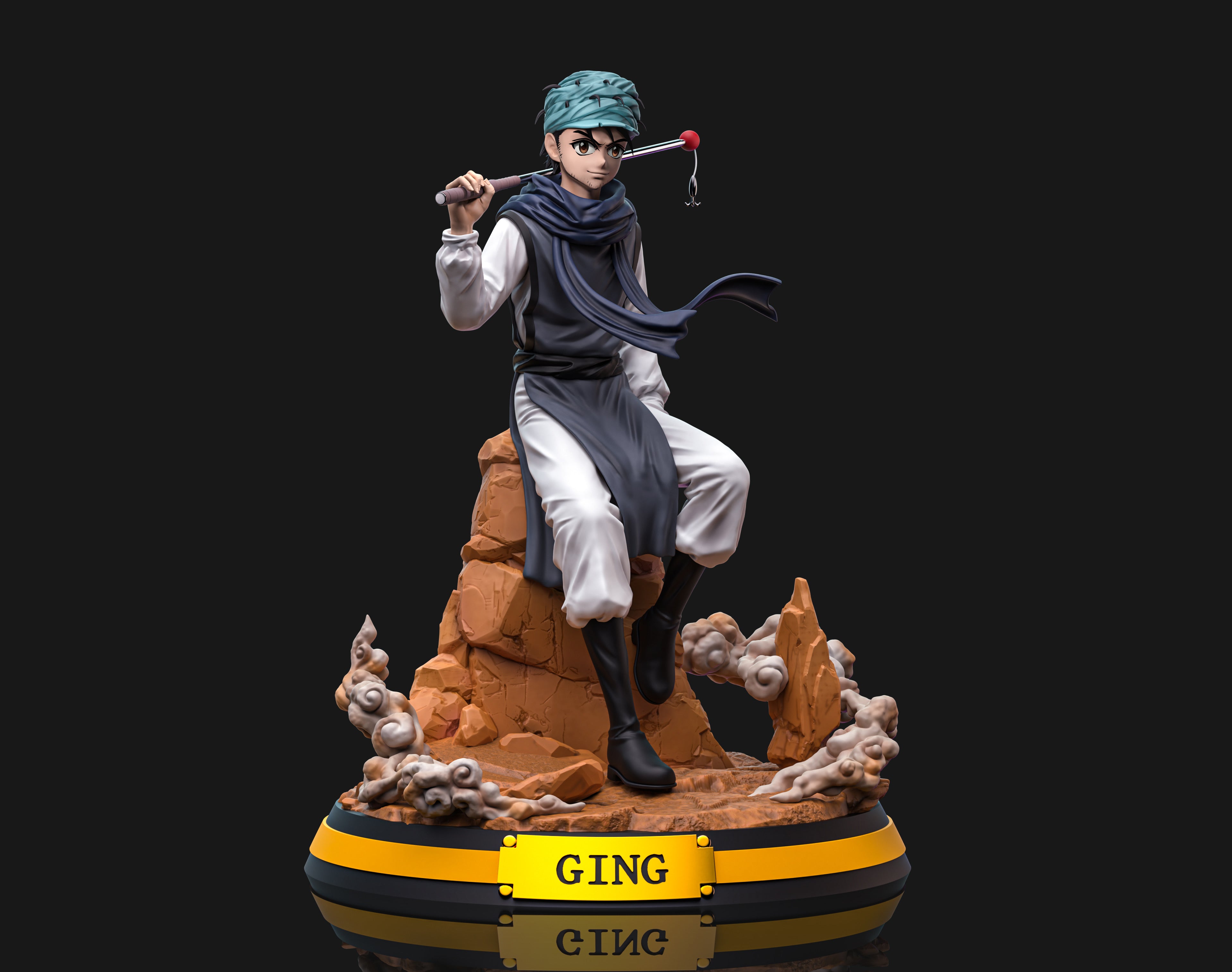 Hunter x Hunter YU Studio Ging Resin Statue – ClubHouse Statues