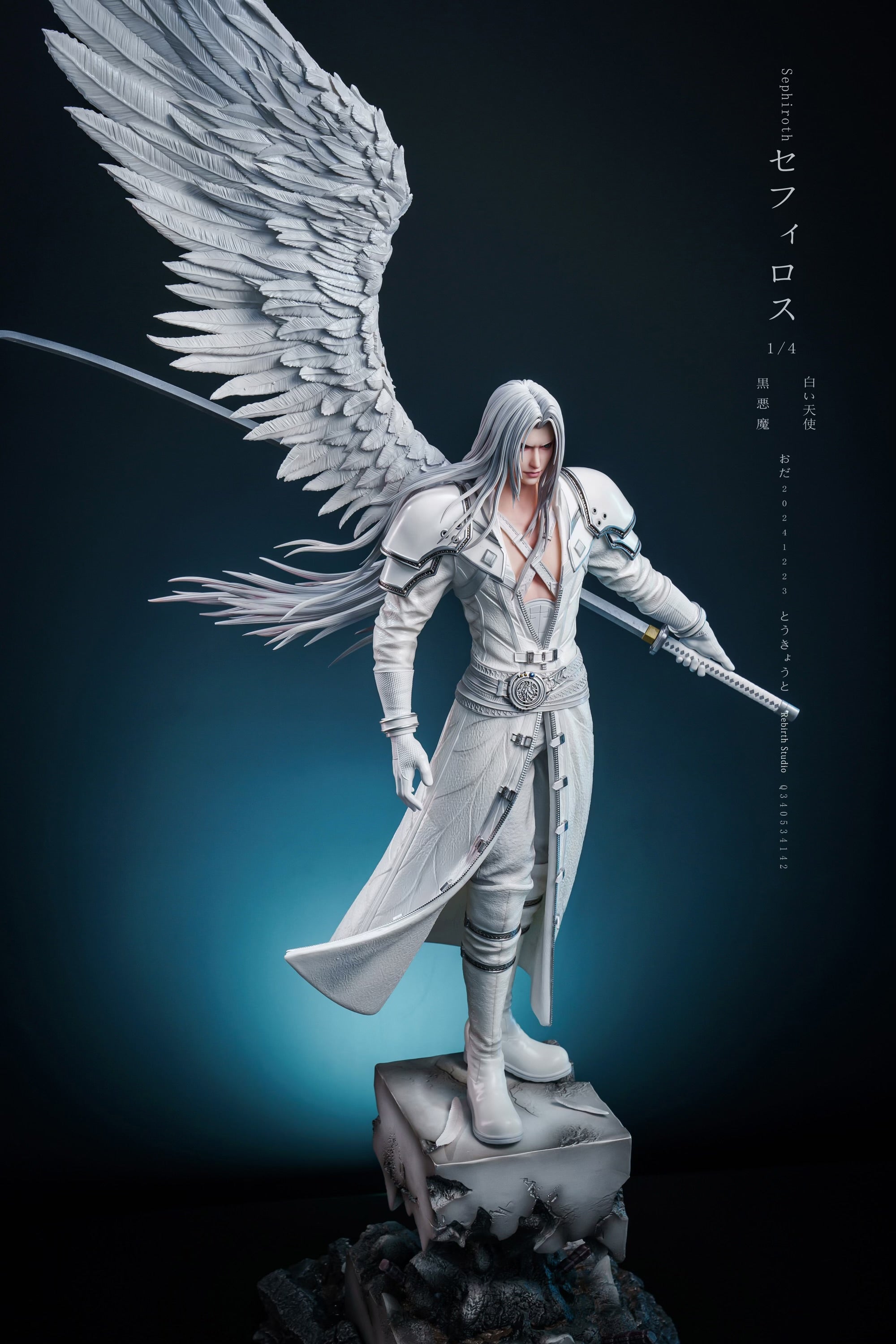 Final Fantasy VII Rebirth Studio Sephiroth Resin Statue – ClubHouse Statues