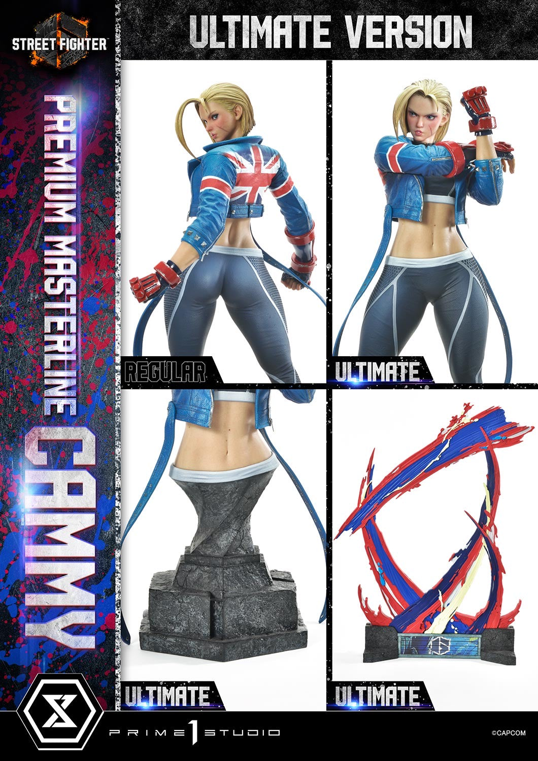 Street Fighter Prime 1 Studio Cammy Licensed Resin Statue – ClubHouse ...