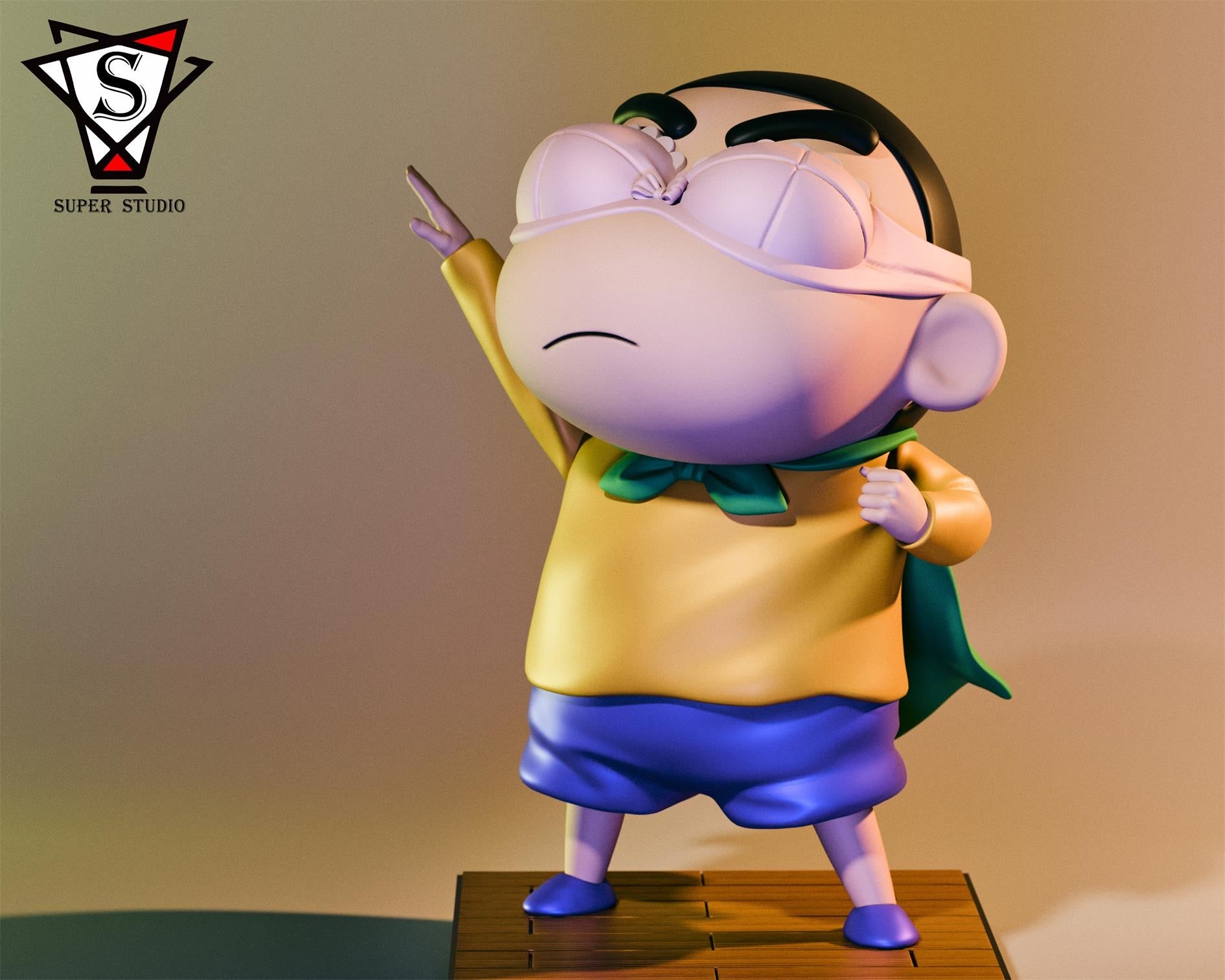 Crayon Shin Chan Super Studio Shinnosuke Nohara Transformation Resin S ...