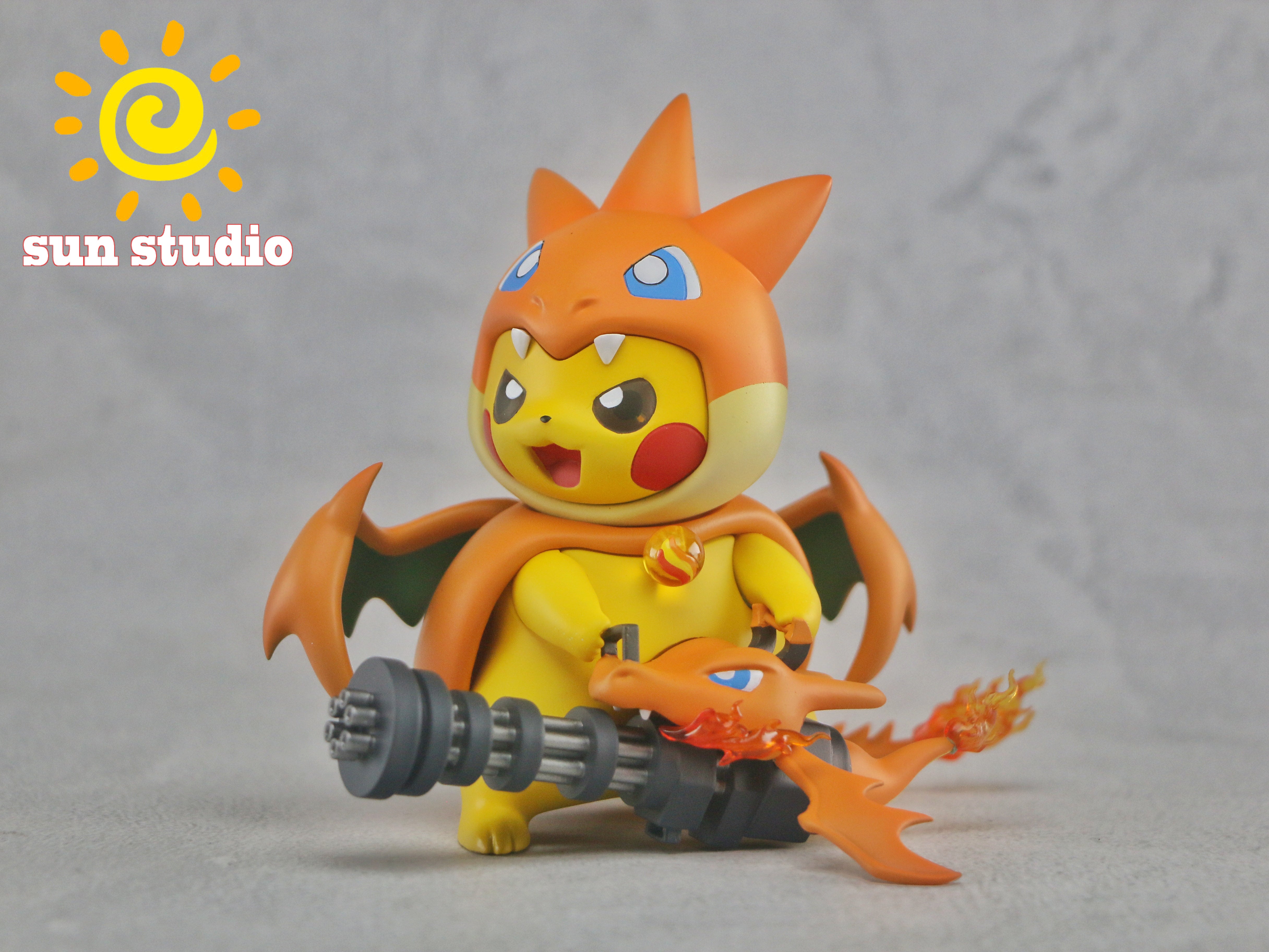 Pokemon Sun Studio Pikachu Cos XY Charizard Resin Statue – ClubHouse ...