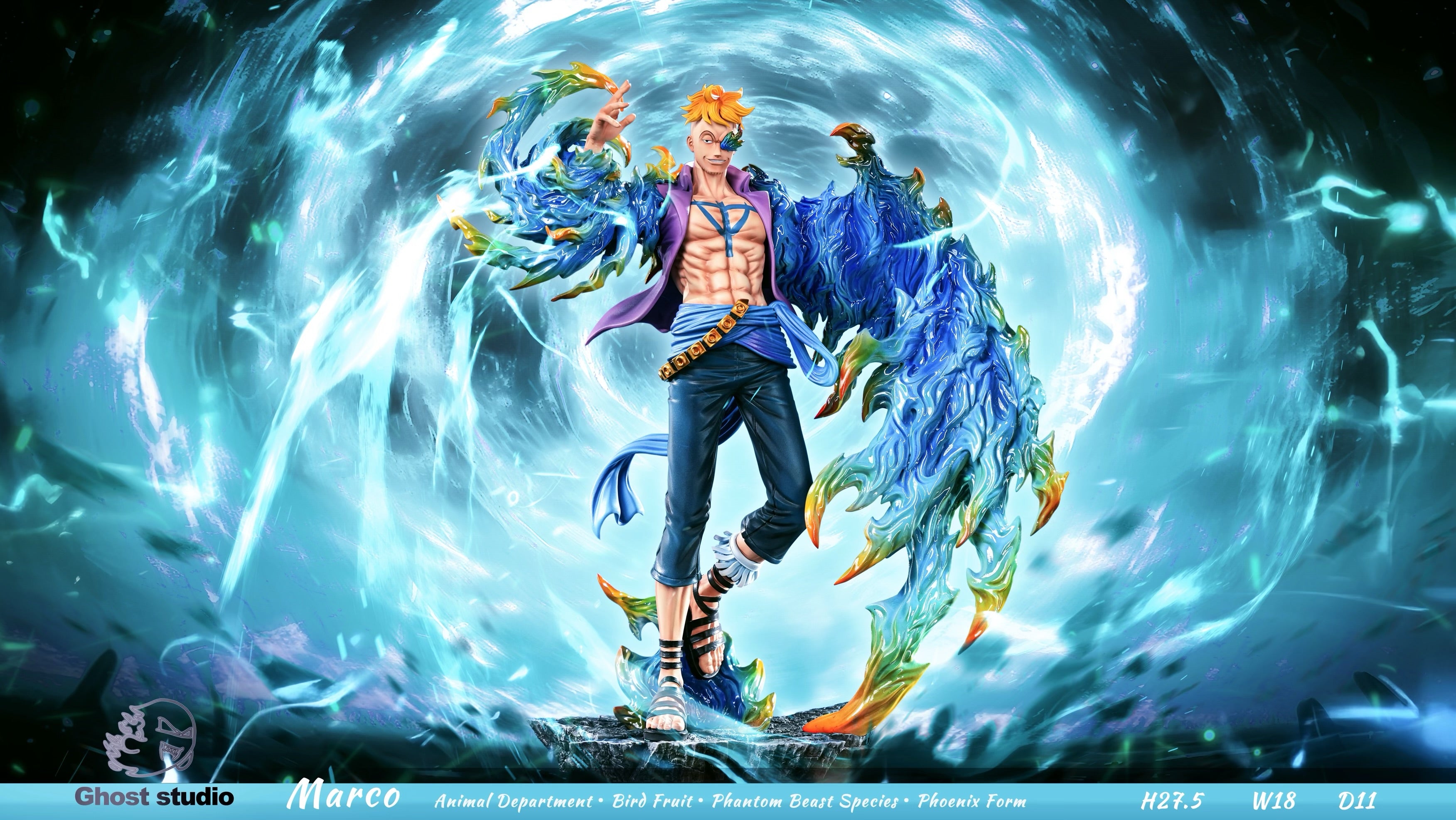 One Piece Ghost Studio Marco Resin Statue [PRE-ORDER]