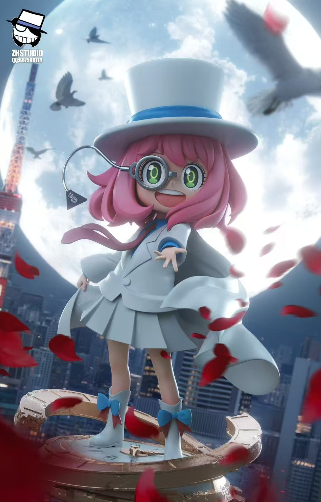 Spy x Family ZH Studio Anya Forger COS Kaito Kuroba Resin Statue [PRE-