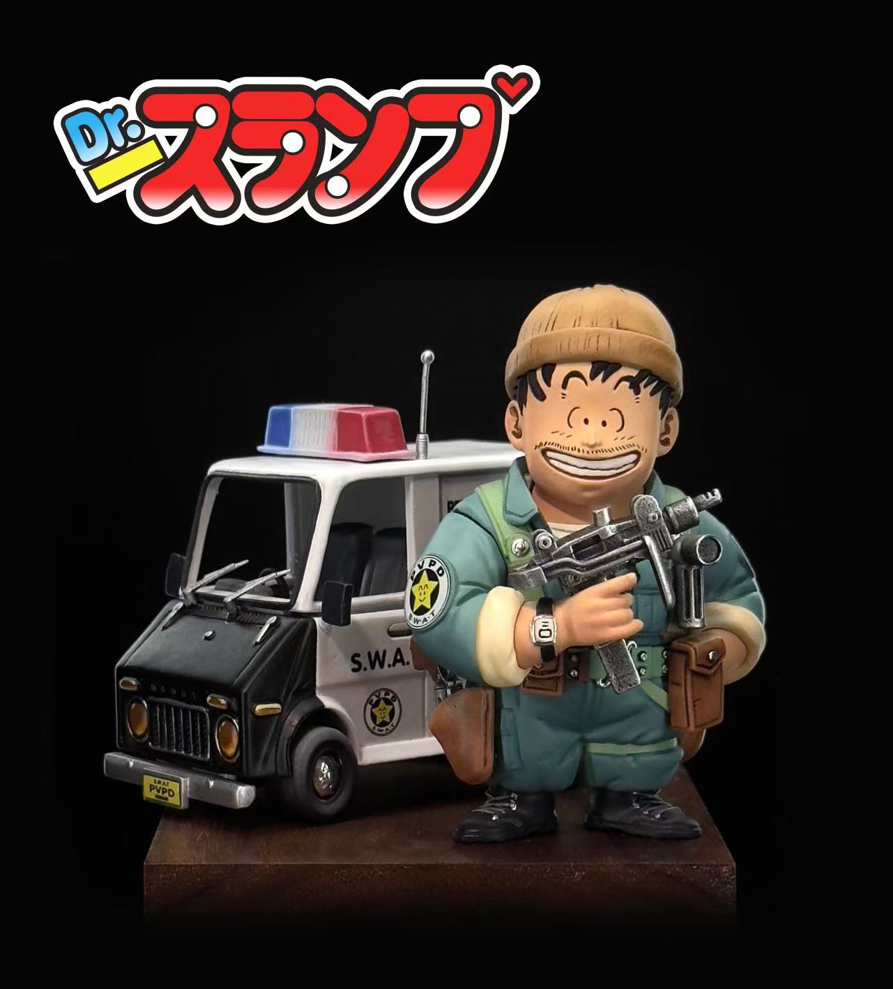 Dr Slump LL Studio Senbe Norimaki Police Car Resin Statue – ClubHouse ...