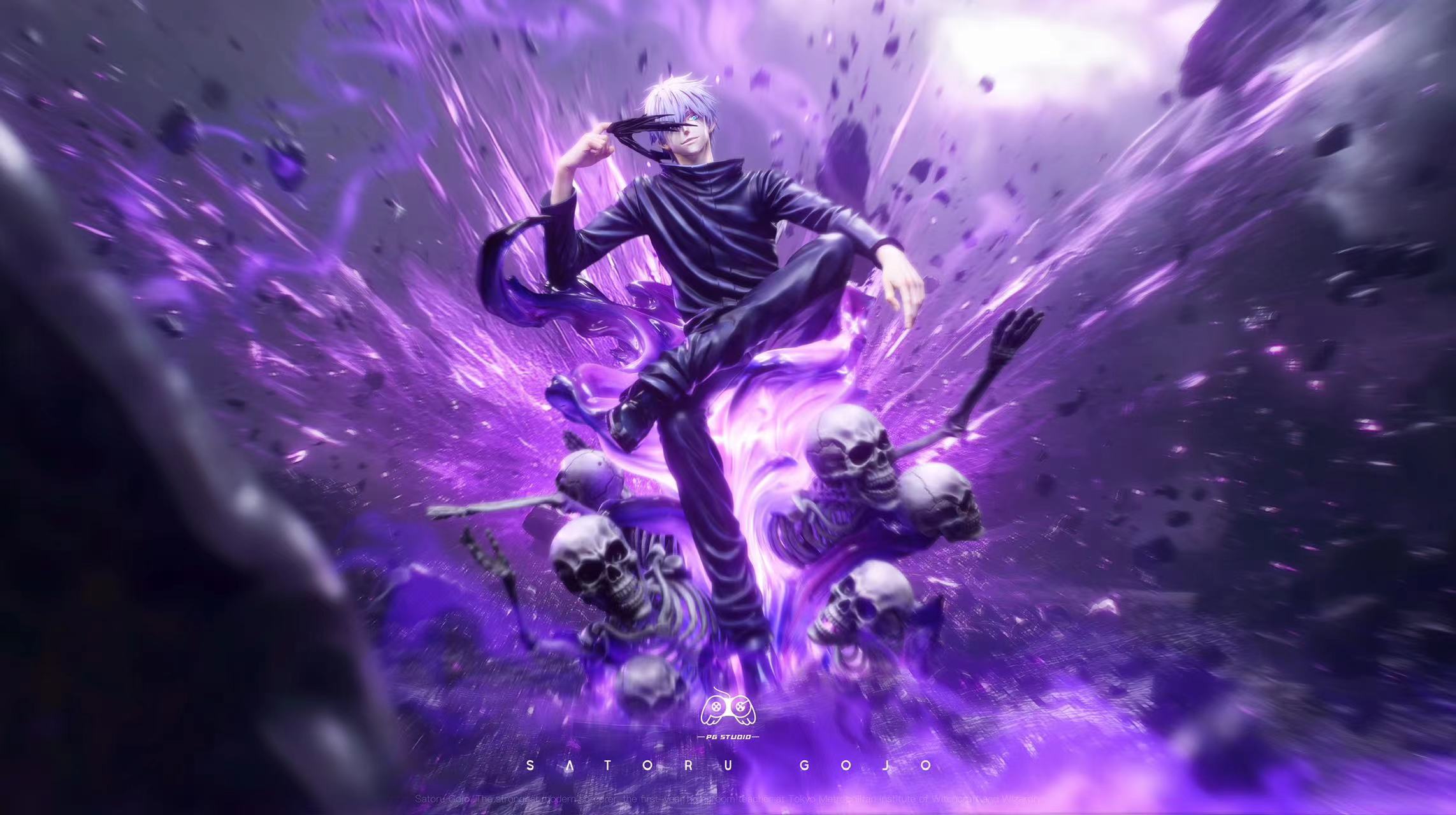 Jujutsu Kaisen PG Studio Prison Realm Satoru Gojo Resin Statue ...