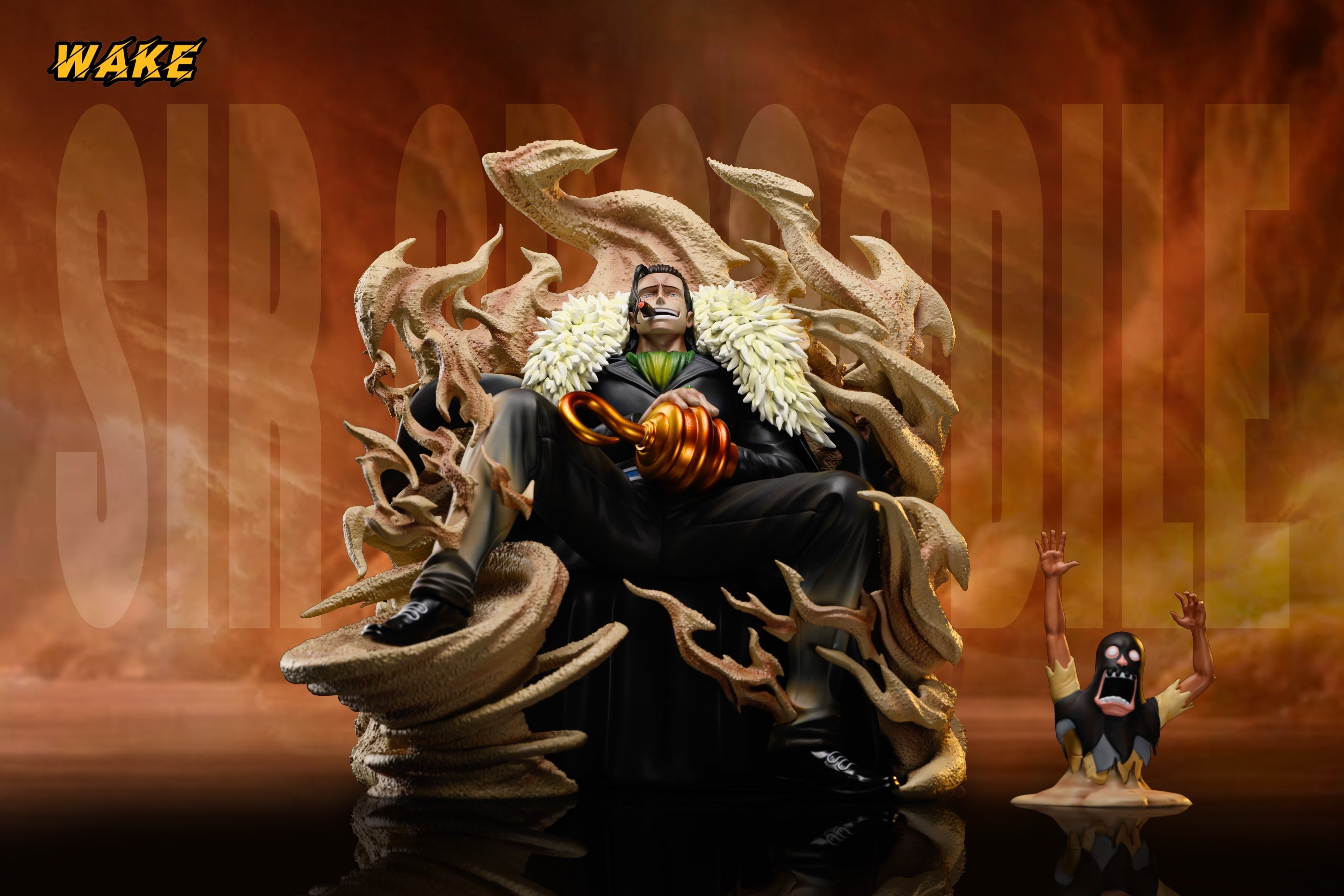 One Piece Wake Studio Sir Crocodile Resin Statue - Preorder