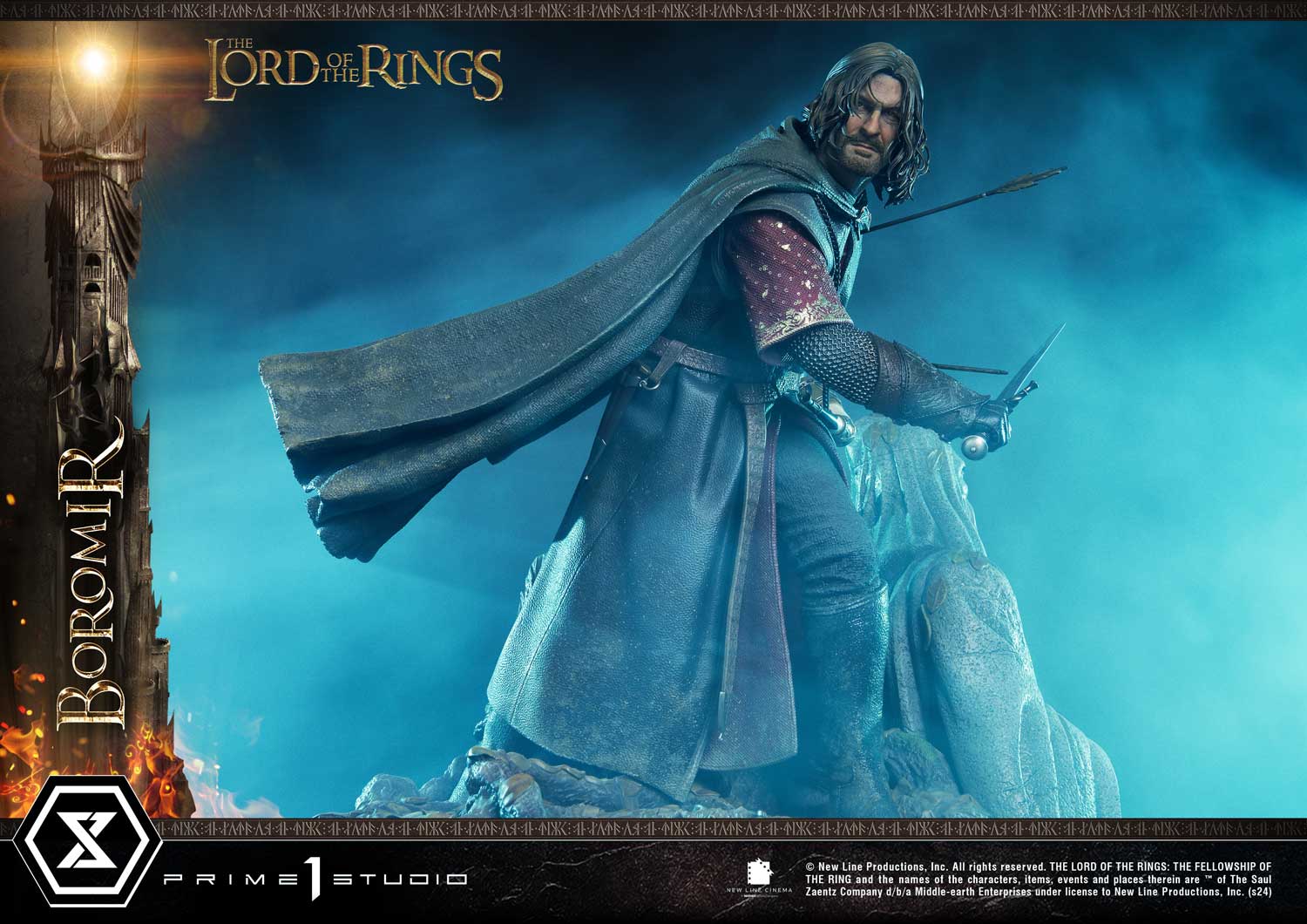 Lord of the Rings Prime 1 Studio Boromir Licensed Resin Statue - Preor