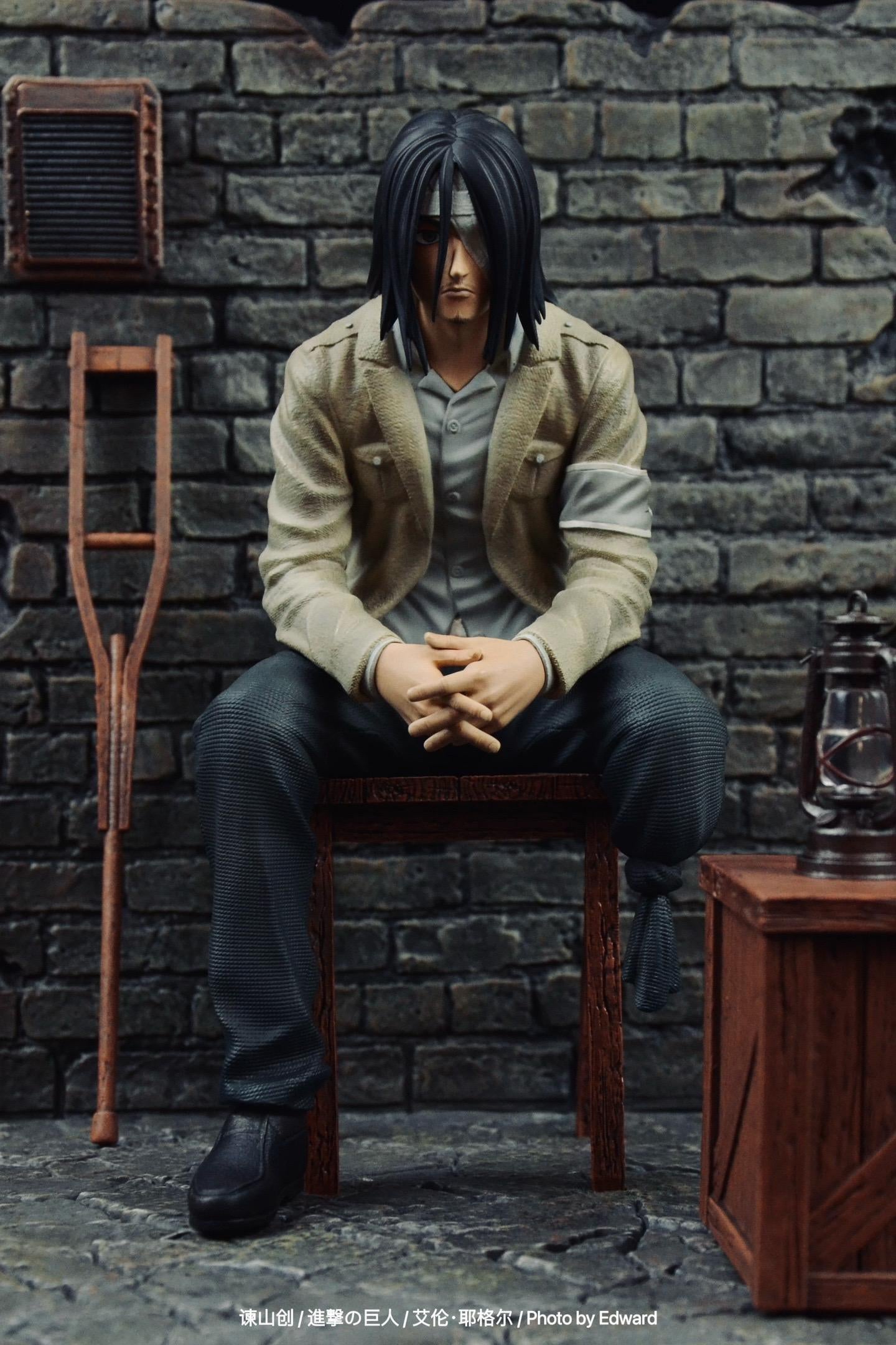 Attack on Titan Chikara Studio Eren Yeager Chair Marley's Basement Res