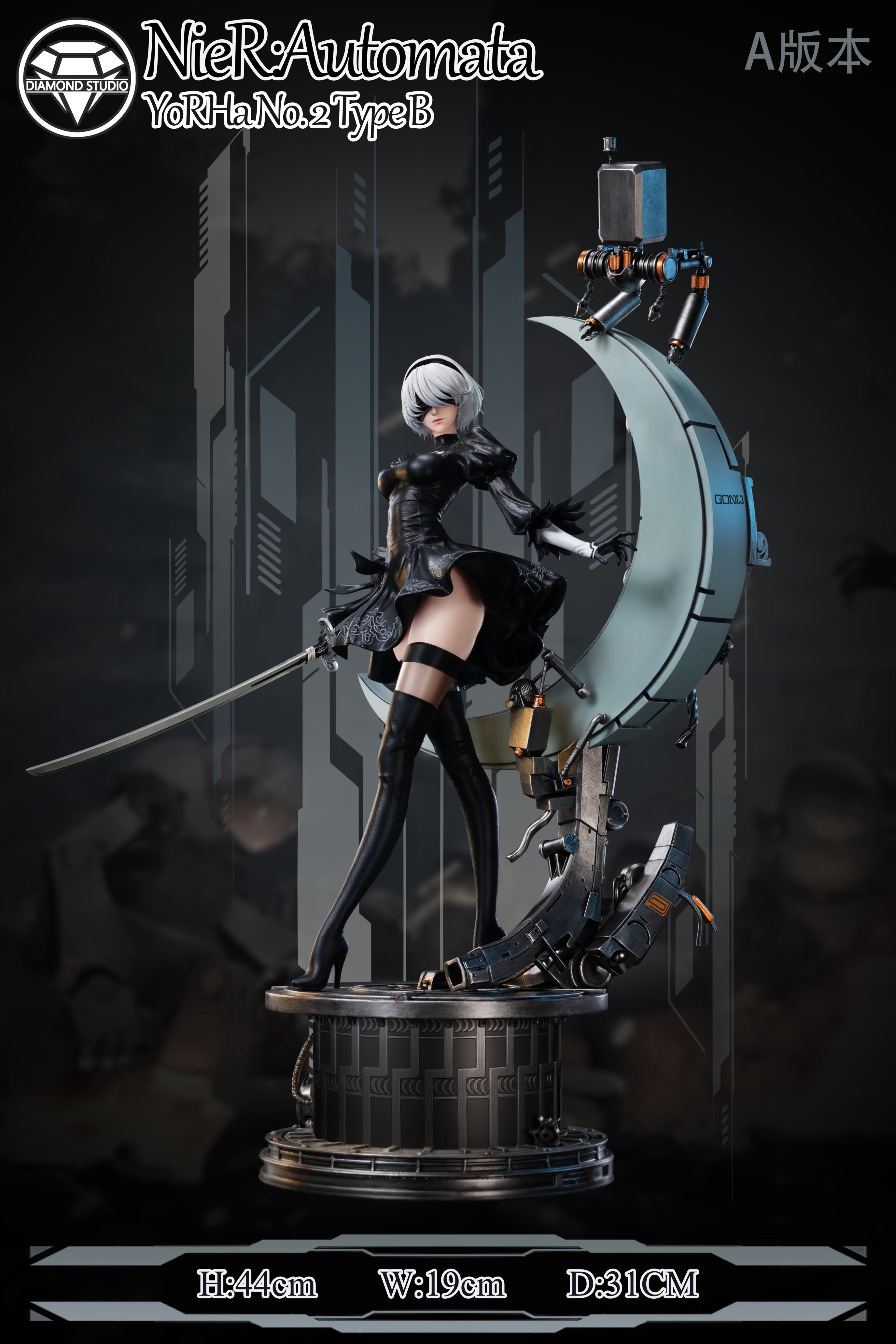 Nier Automata Diamond Studio 2B Resin Statue [PRE-ORDER]