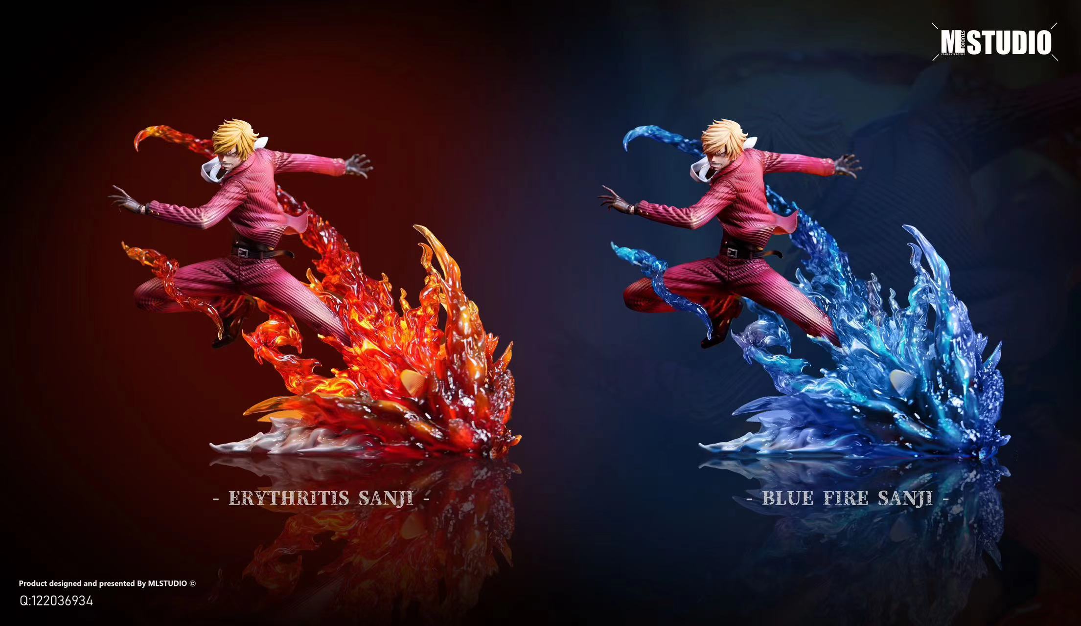 One Piece ML Studio Vinsmoke Sanji Resin Statue - Preorder