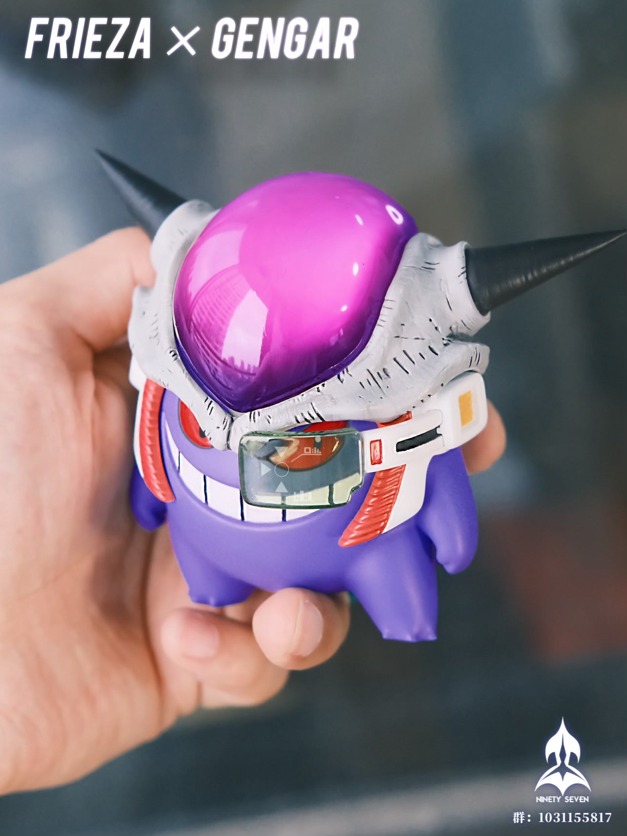 Pokemon Ninety Seven Studio Gengar Cosplay Frieza Resin Statue ...