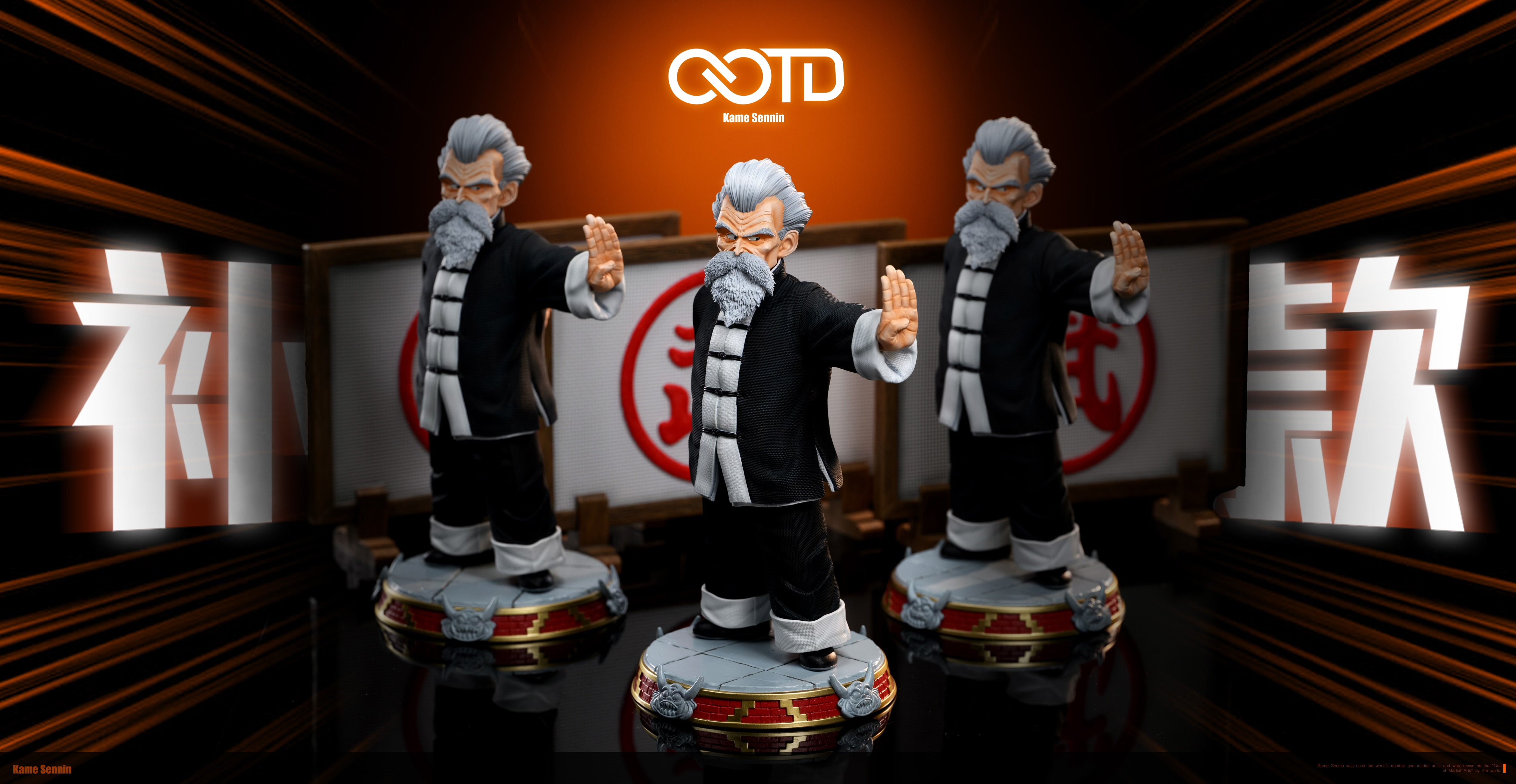 Dragon Ball OOTD Studio Roshi Muten Master Tournament Resin Statue ...