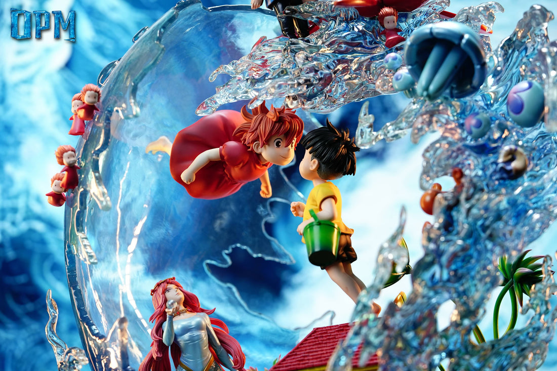 Ponyo on the Cliff OPM Studio Ponyo V2 Resin Statue – ClubHouse Statues