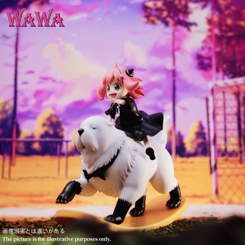 SPY x Family WAWA Studio Anya Riding Bond Resin Statue – ClubHouse Statues
