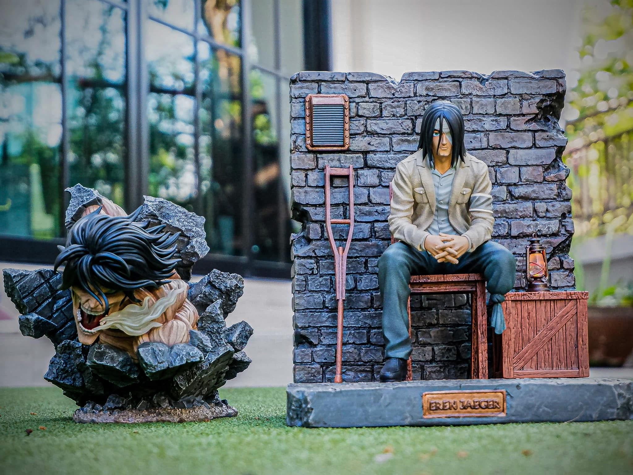 Attack on Titan Chikara Studio Eren Yeager Chair Marley's Basement Res ...