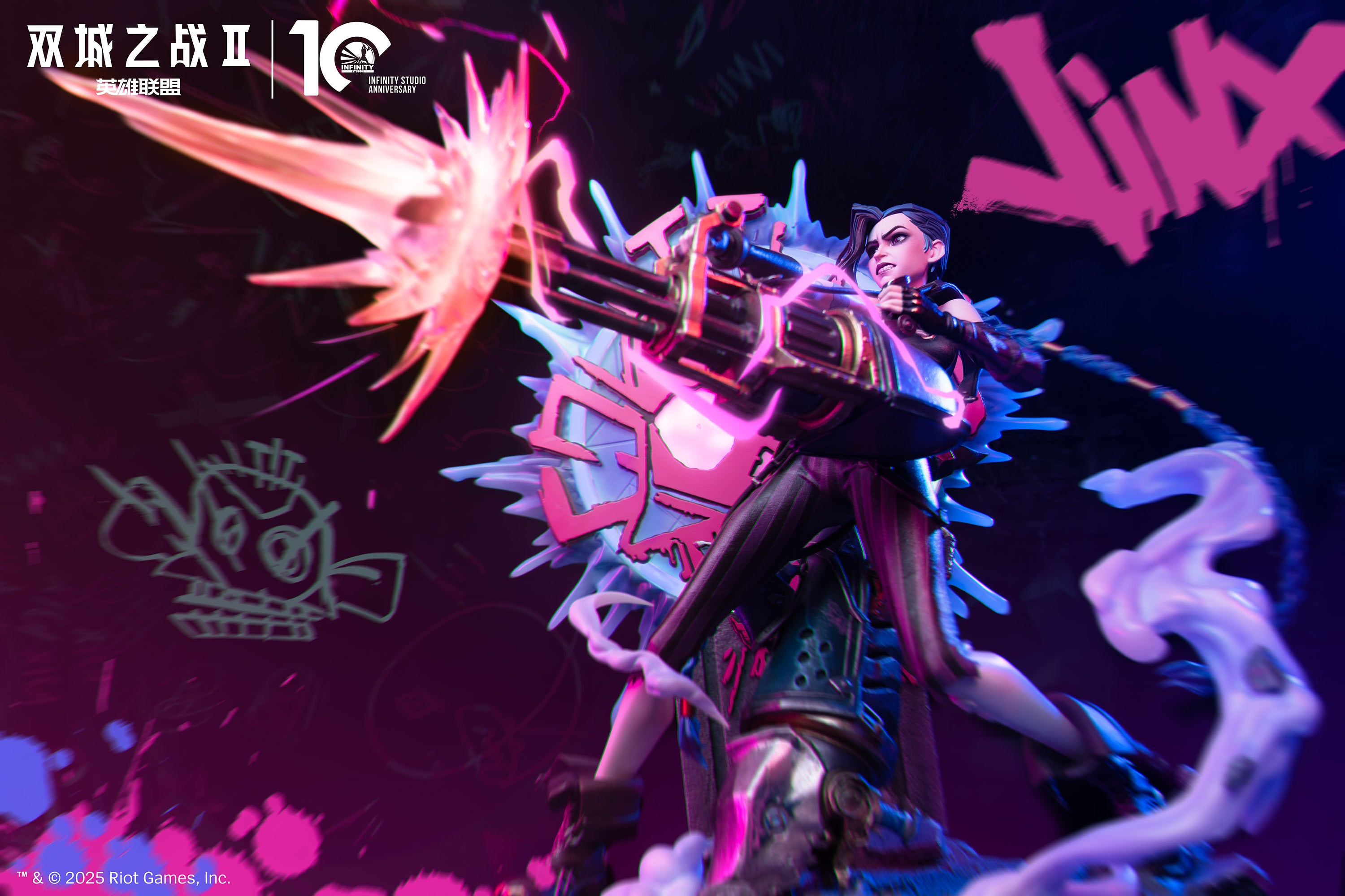 Arcane Infinity Studio Jinx Licensed Resin Statue – ClubHouse Statues