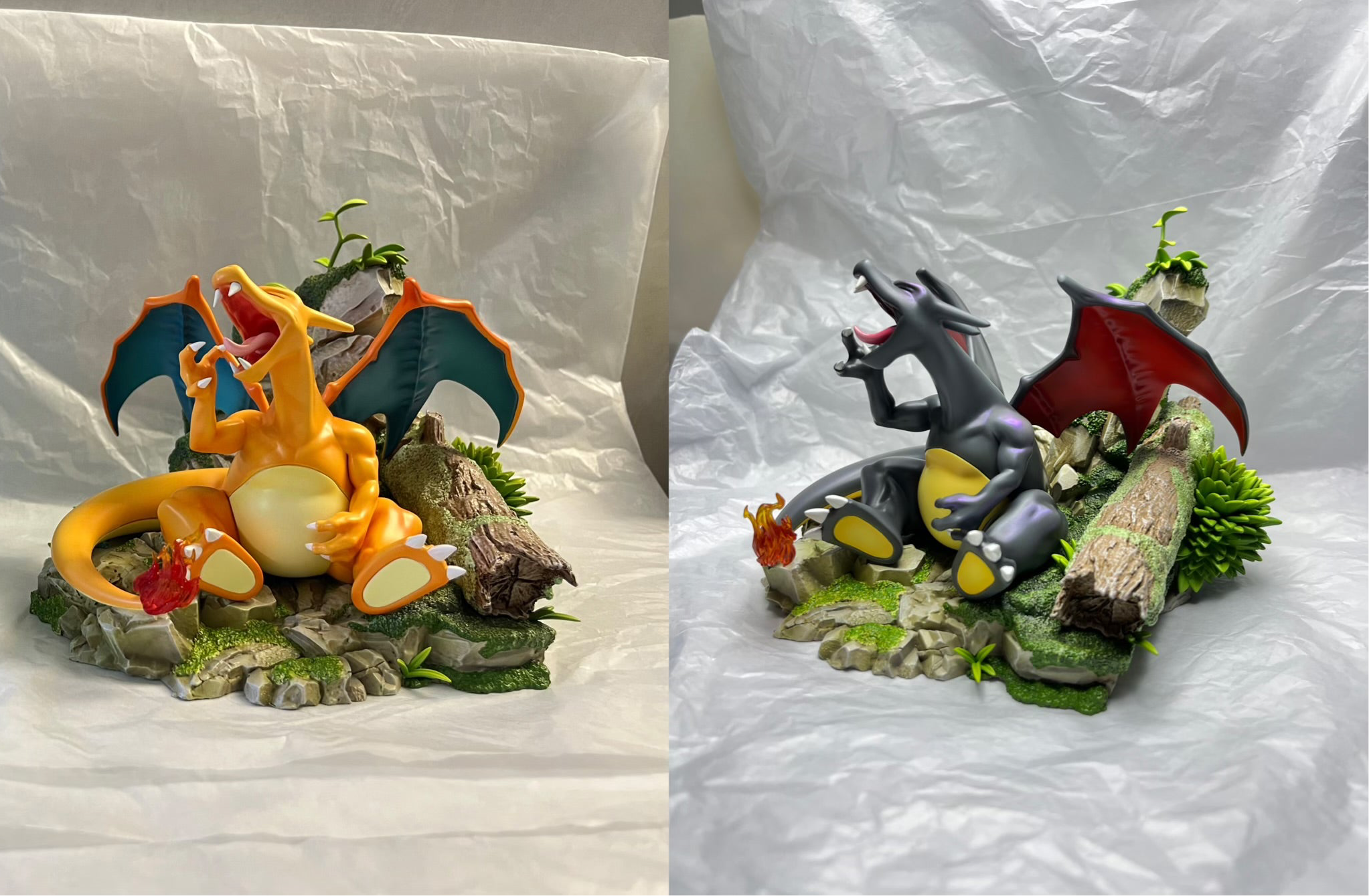 Pokemon 151 Studio Sleeping Charizard Resin Statue – ClubHouse Statues