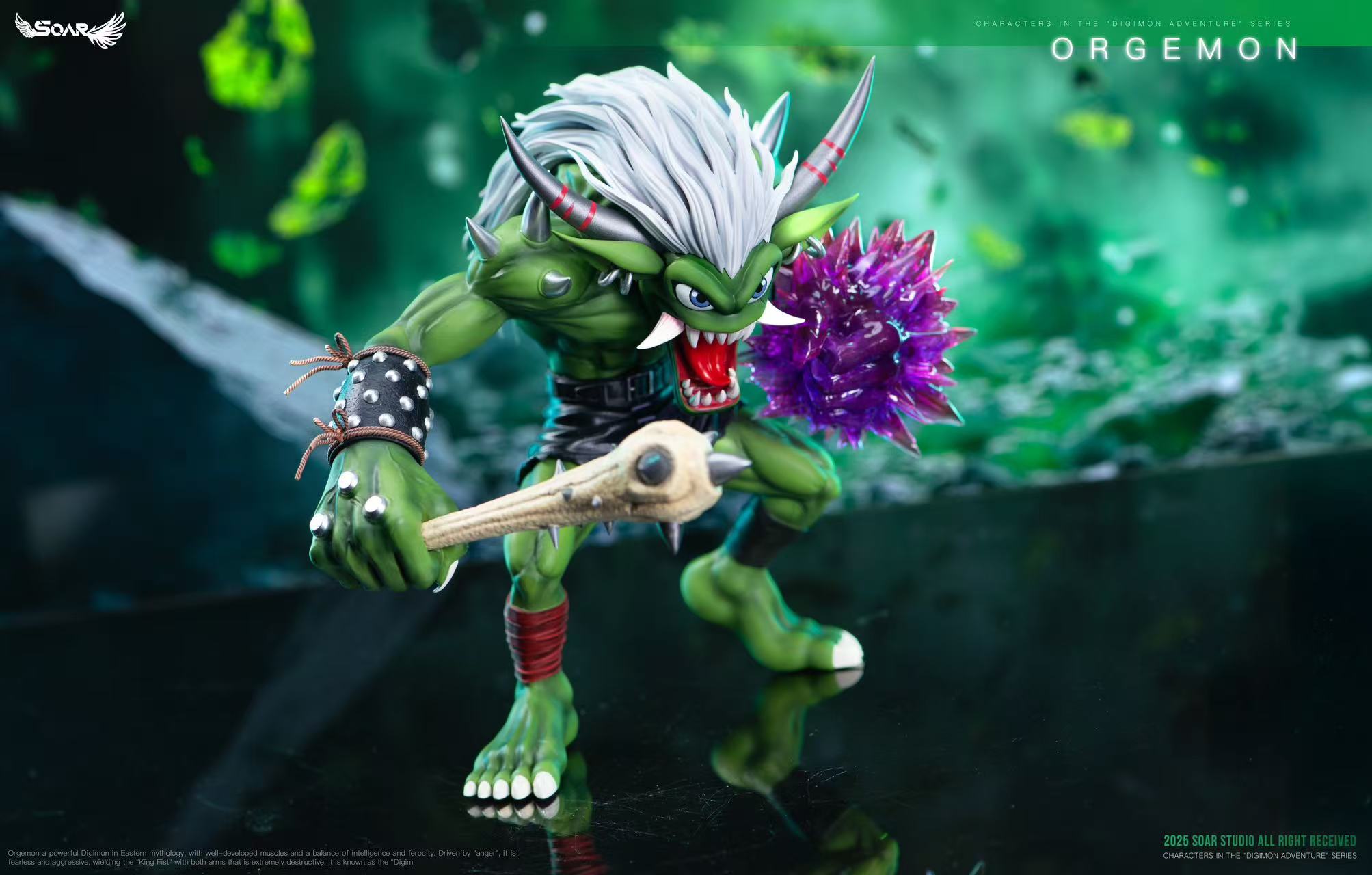 Digimon Soar Studio Orgemon Resin Statue – ClubHouse Statues