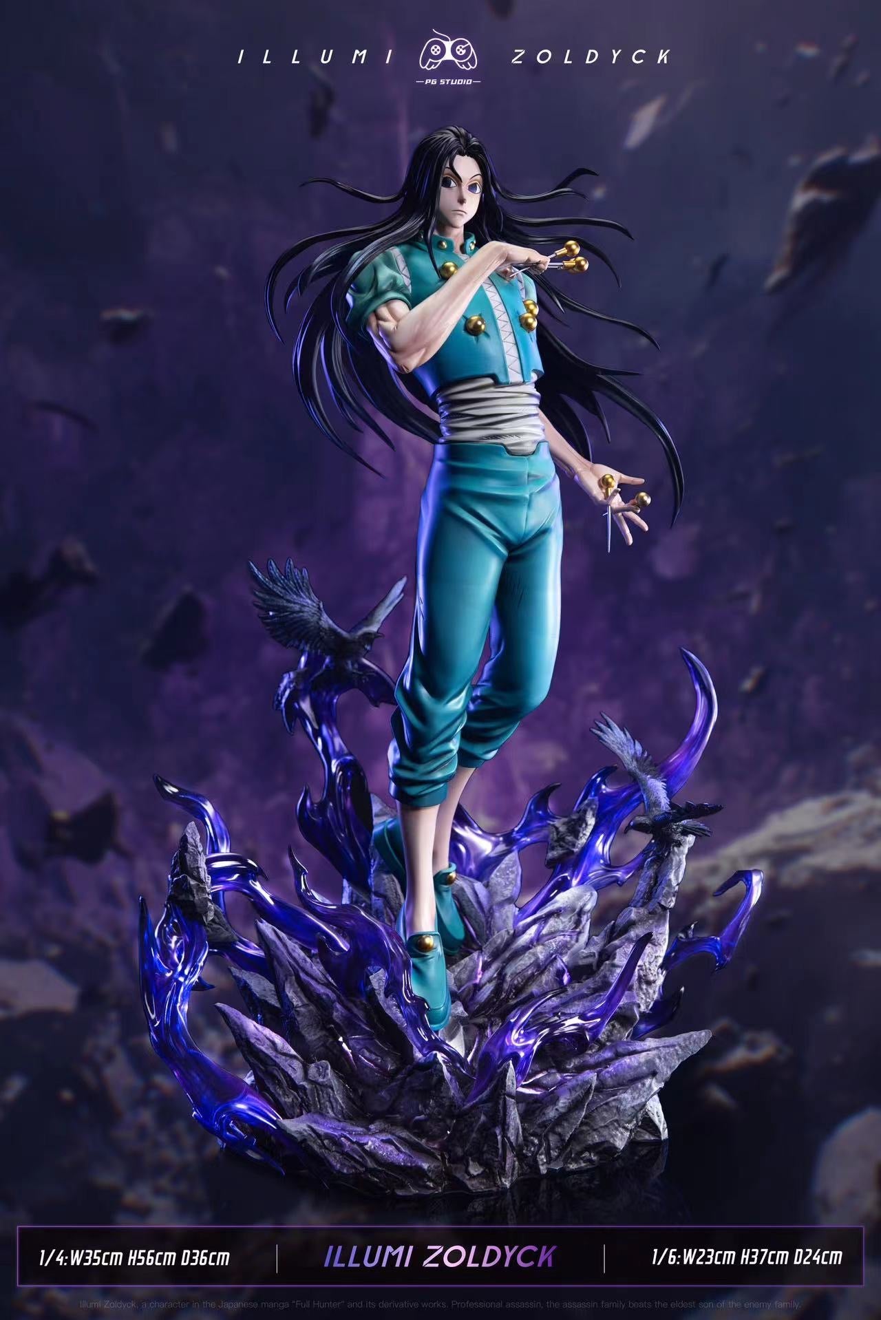 Hunter x Hunter PG Studio Illumi Zoldyck Resin Statue [PRE-ORDER]