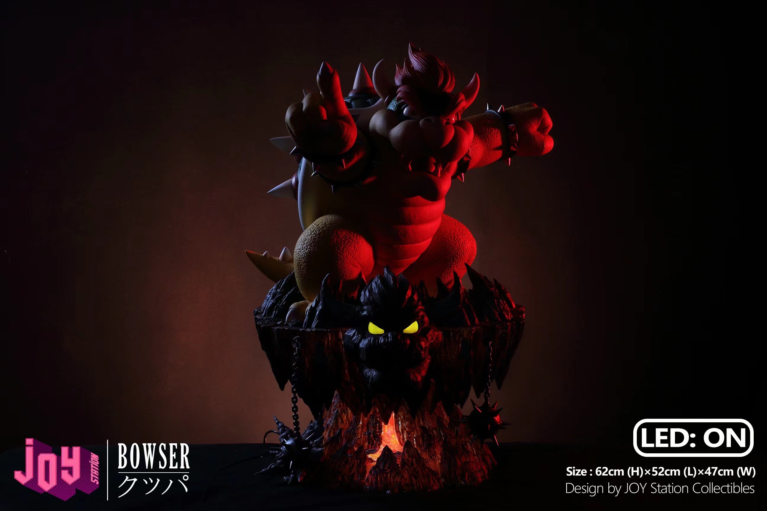 Mario Bros Joy Station Studio Bowser Resin Statue – ClubHouse Statues