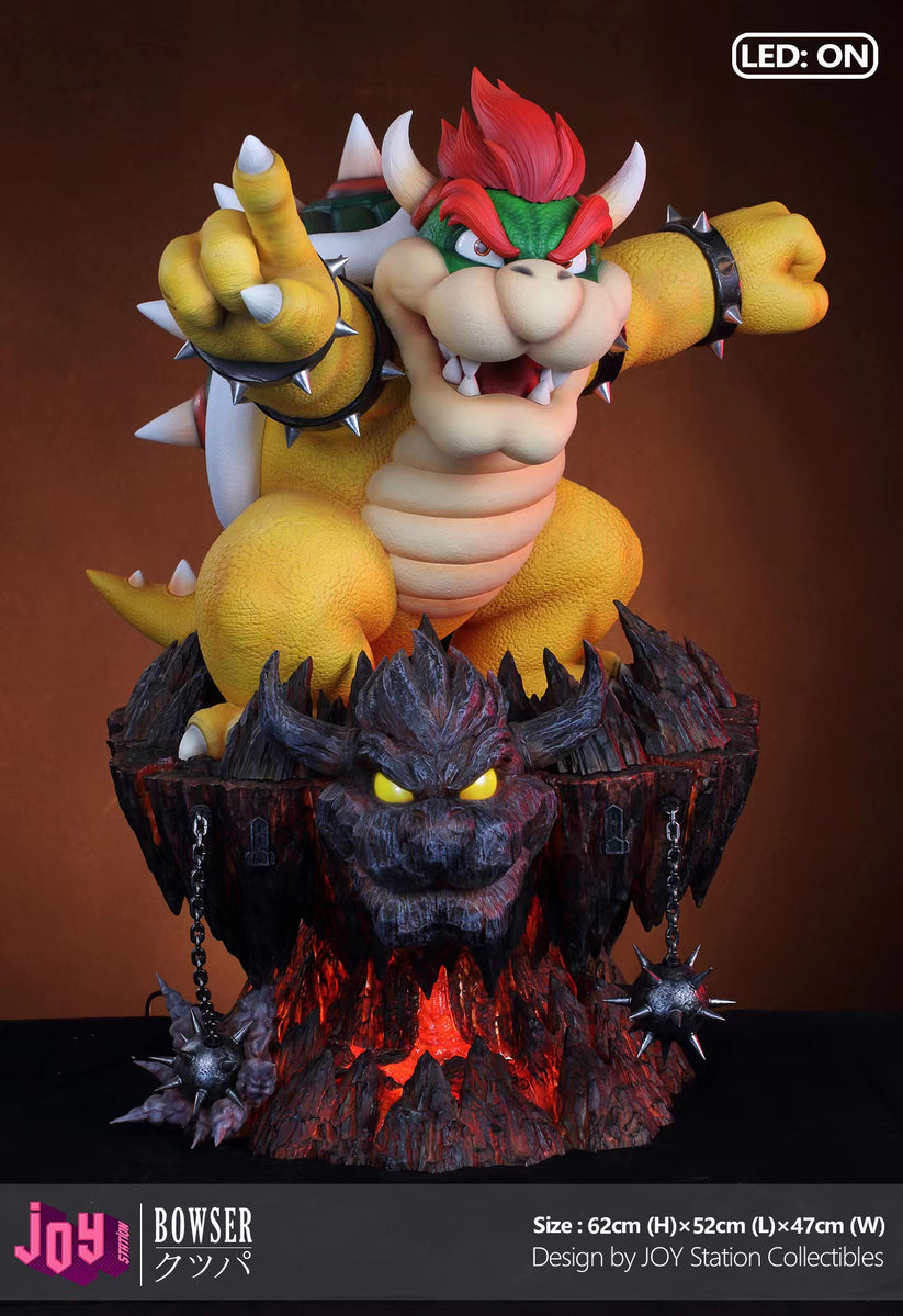 Mario Bros Joy Station Studio Bowser – ClubHouse Statues