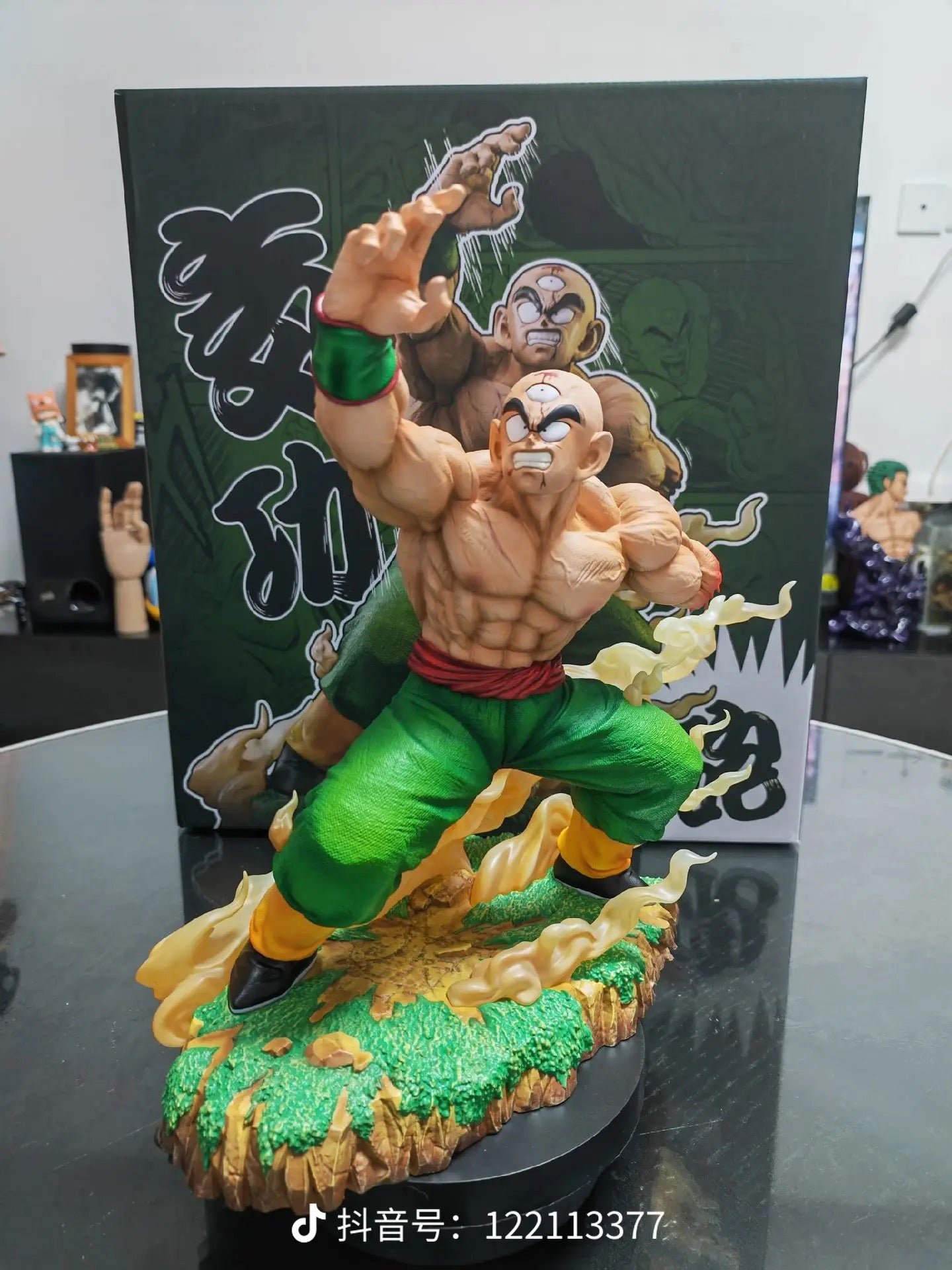 Dragon Ball MM Studio Tien Shinhan Tensing Resin Statue – ClubHouse Statues