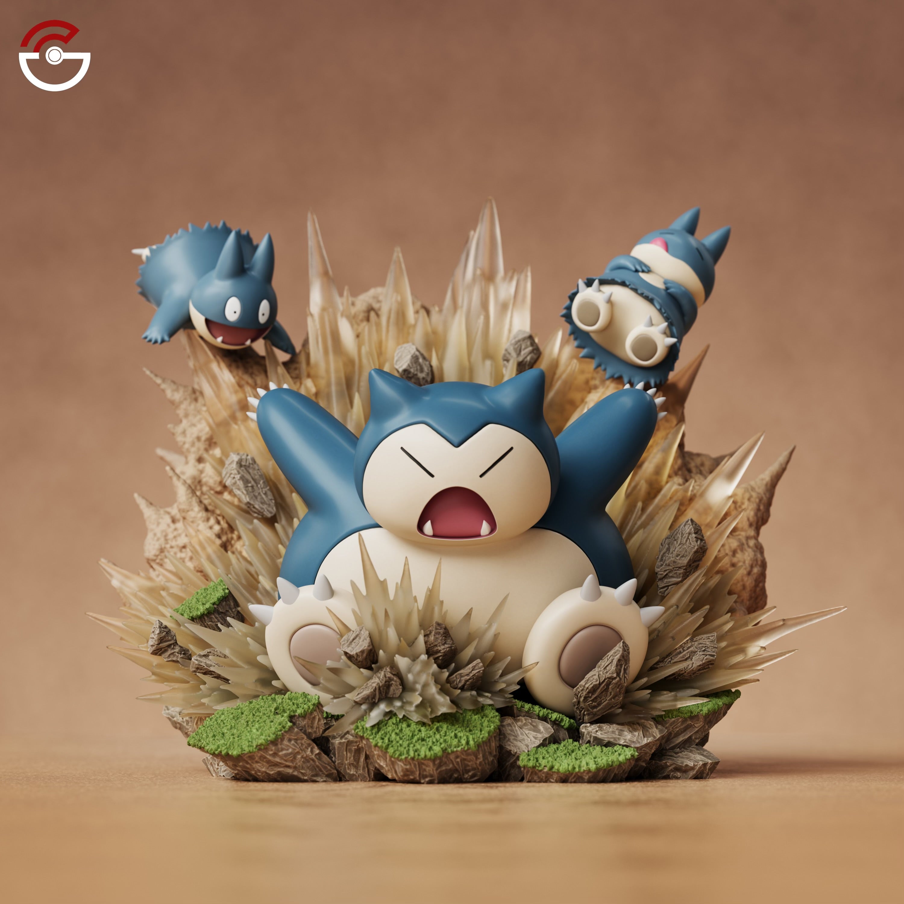 Pokemon Guangzhu Studio Snorlax Resin Statue [PRE-ORDER]
