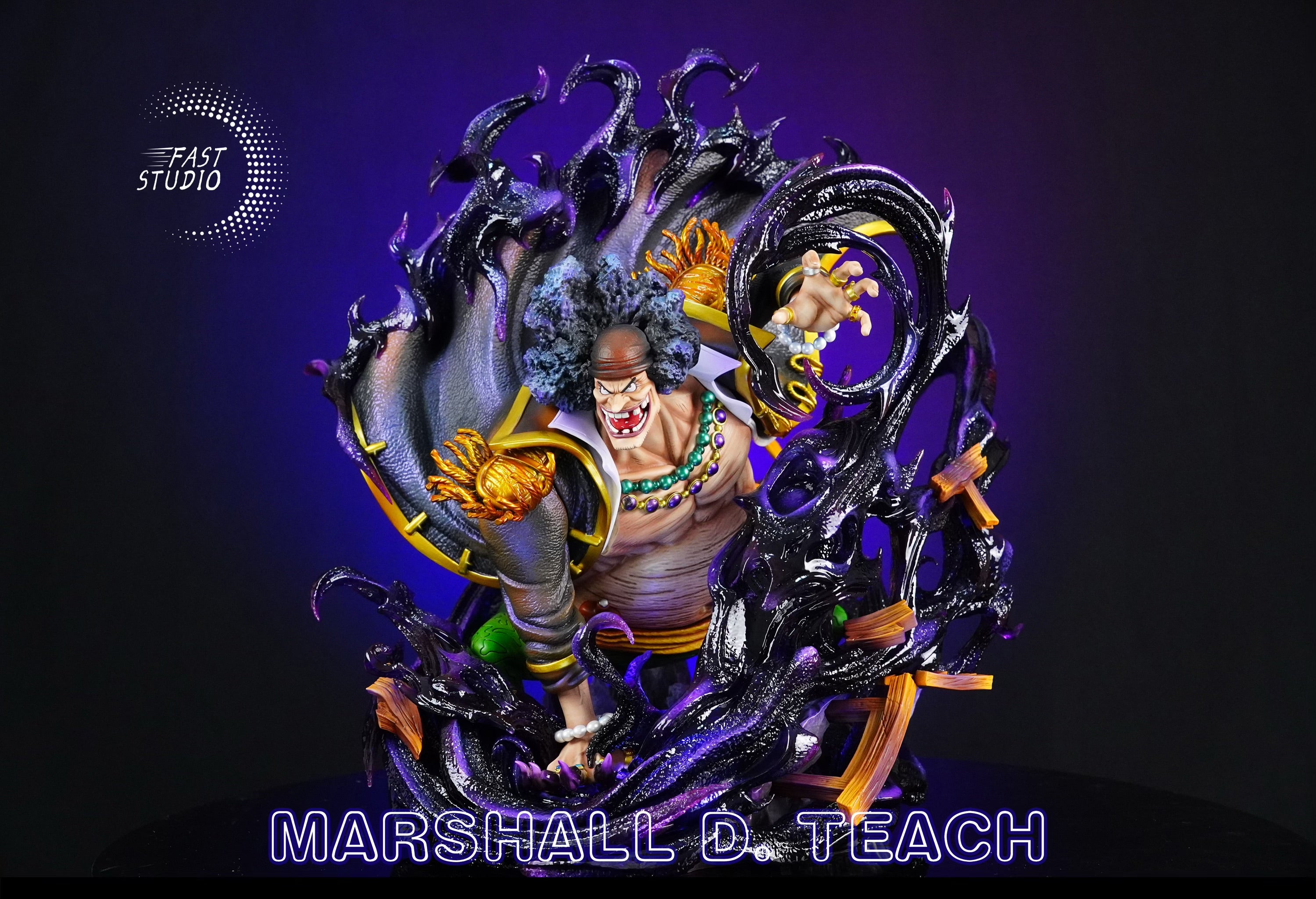 One Piece Fast Studio Marshall D. Teach Kurohige Resin Statue ...