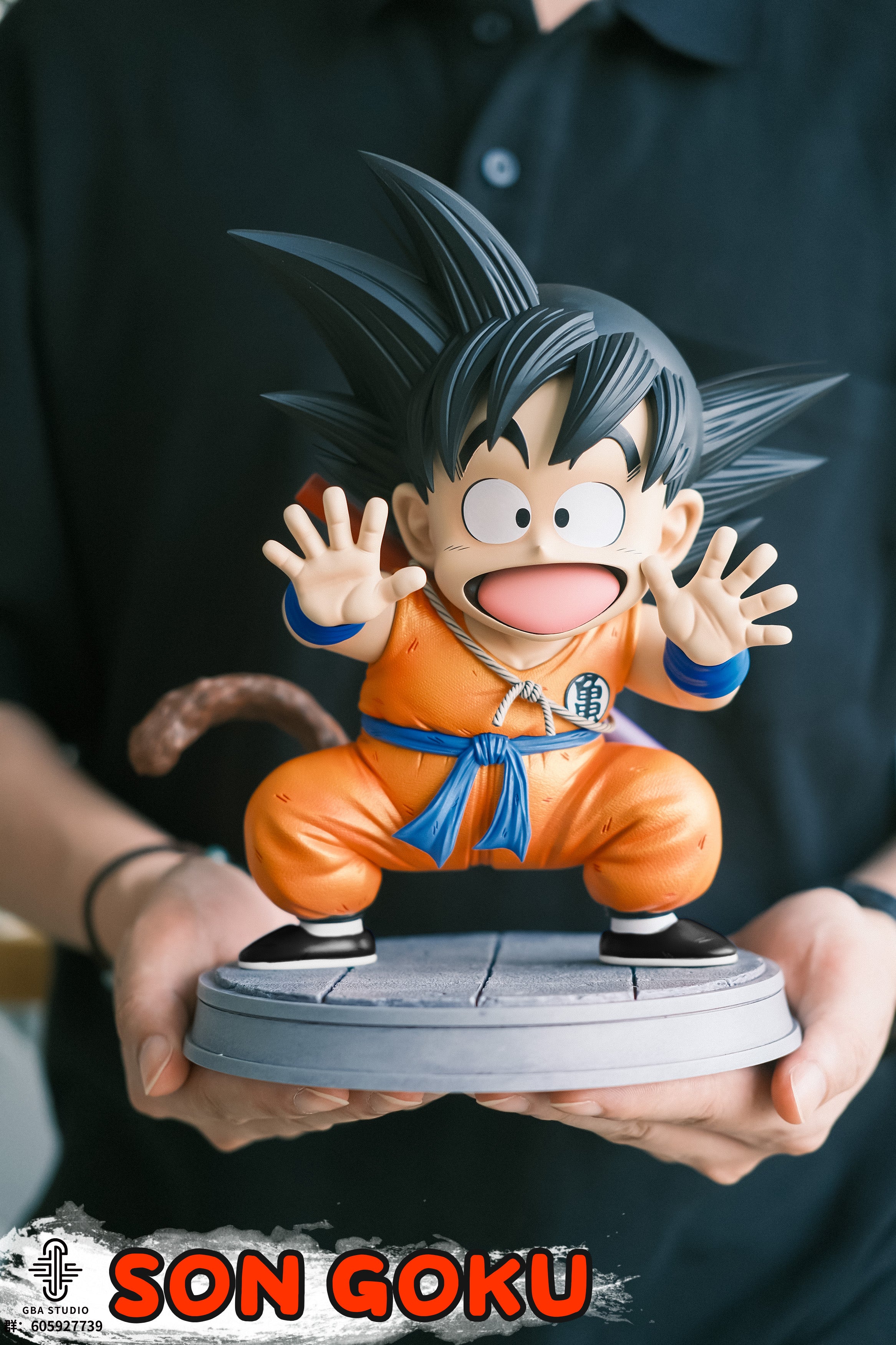 Dragon Ball GBA Studio Kid Goku Resin Statue – ClubHouse Statues