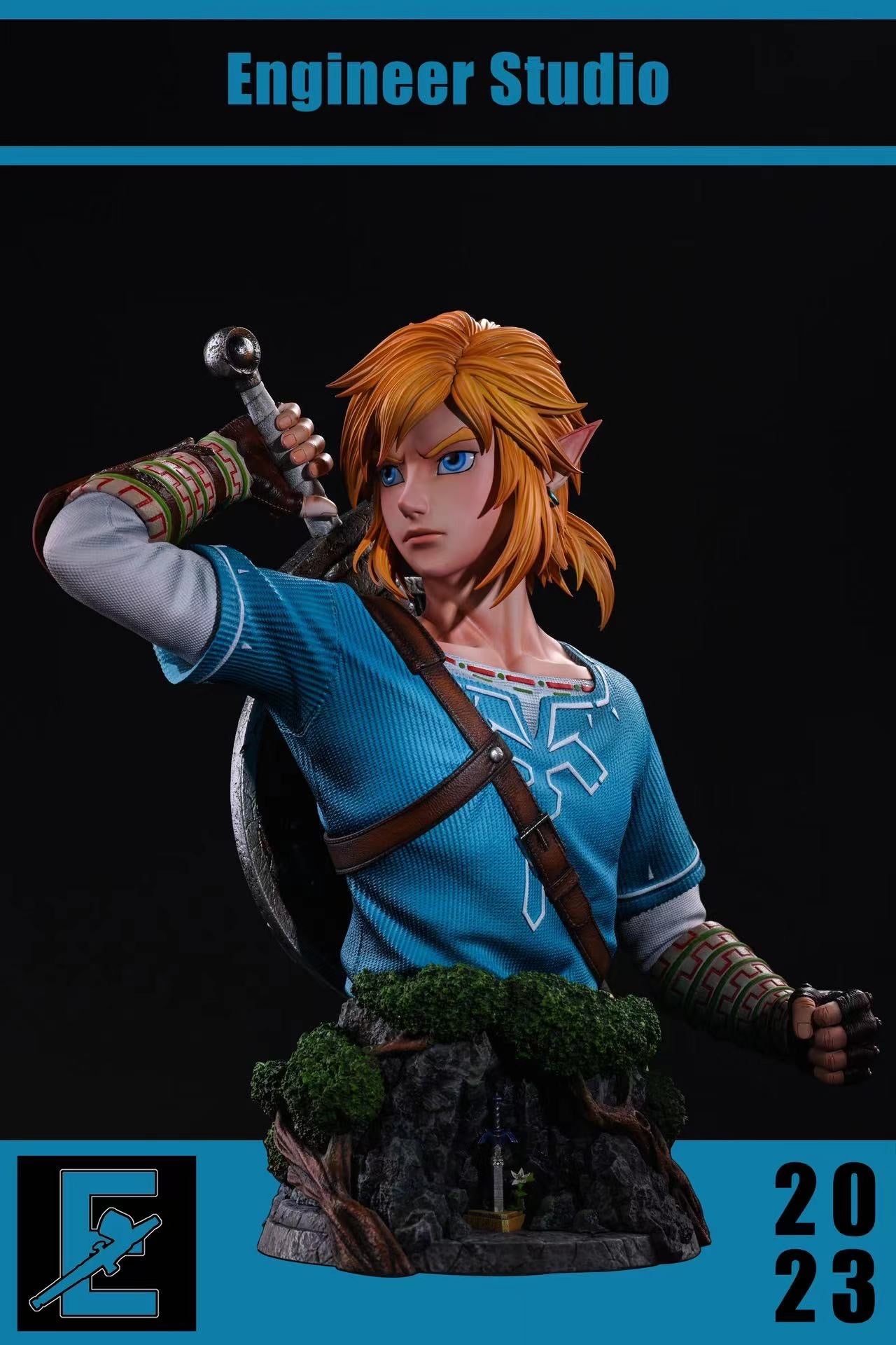 The Legend of Zelda Engineer Studio Link Resin Statue – ClubHouse Statues
