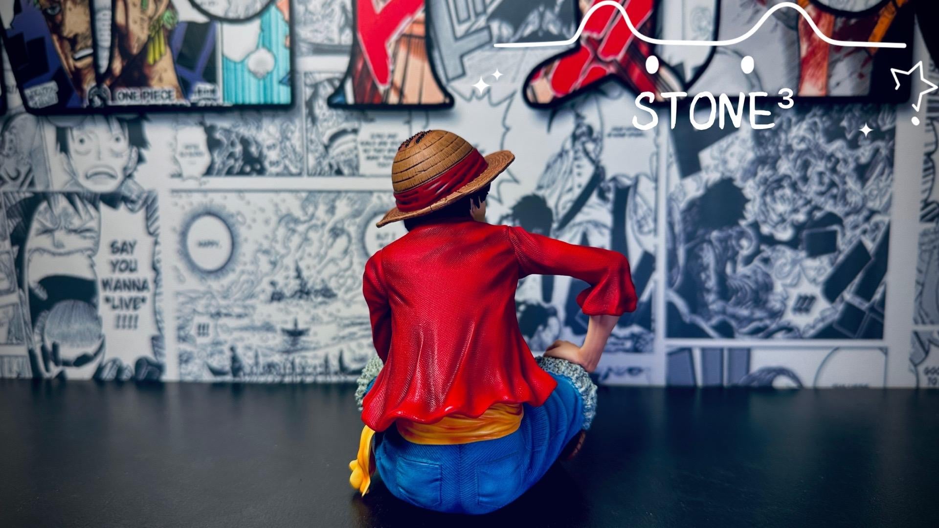 One Piece IU Studio Seated Luffy Resin Statue – ClubHouse Statues