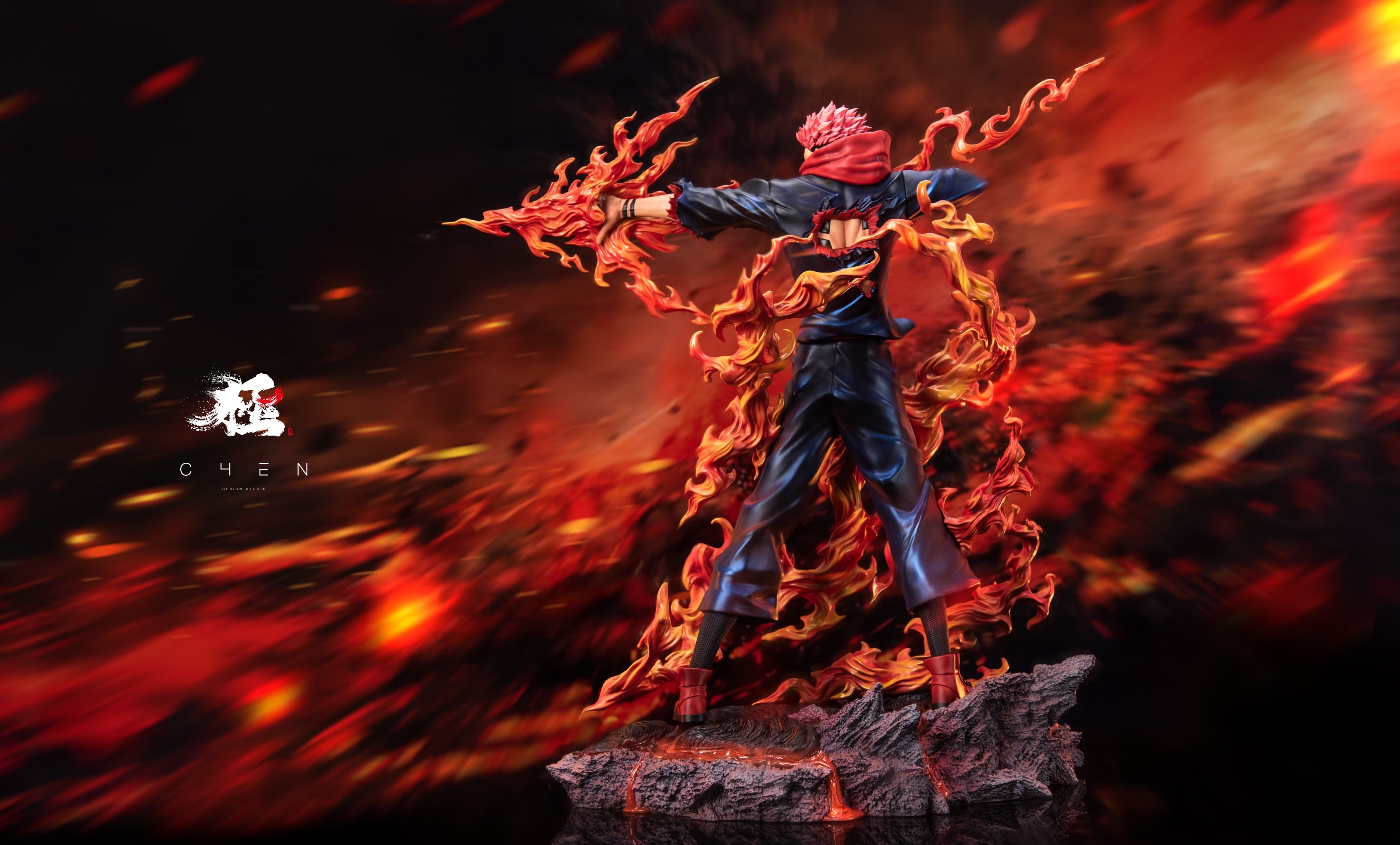 Jujutsu Kaisen Design Studio Ryomen Sukuna King of the Curse Yuji Itad ...
