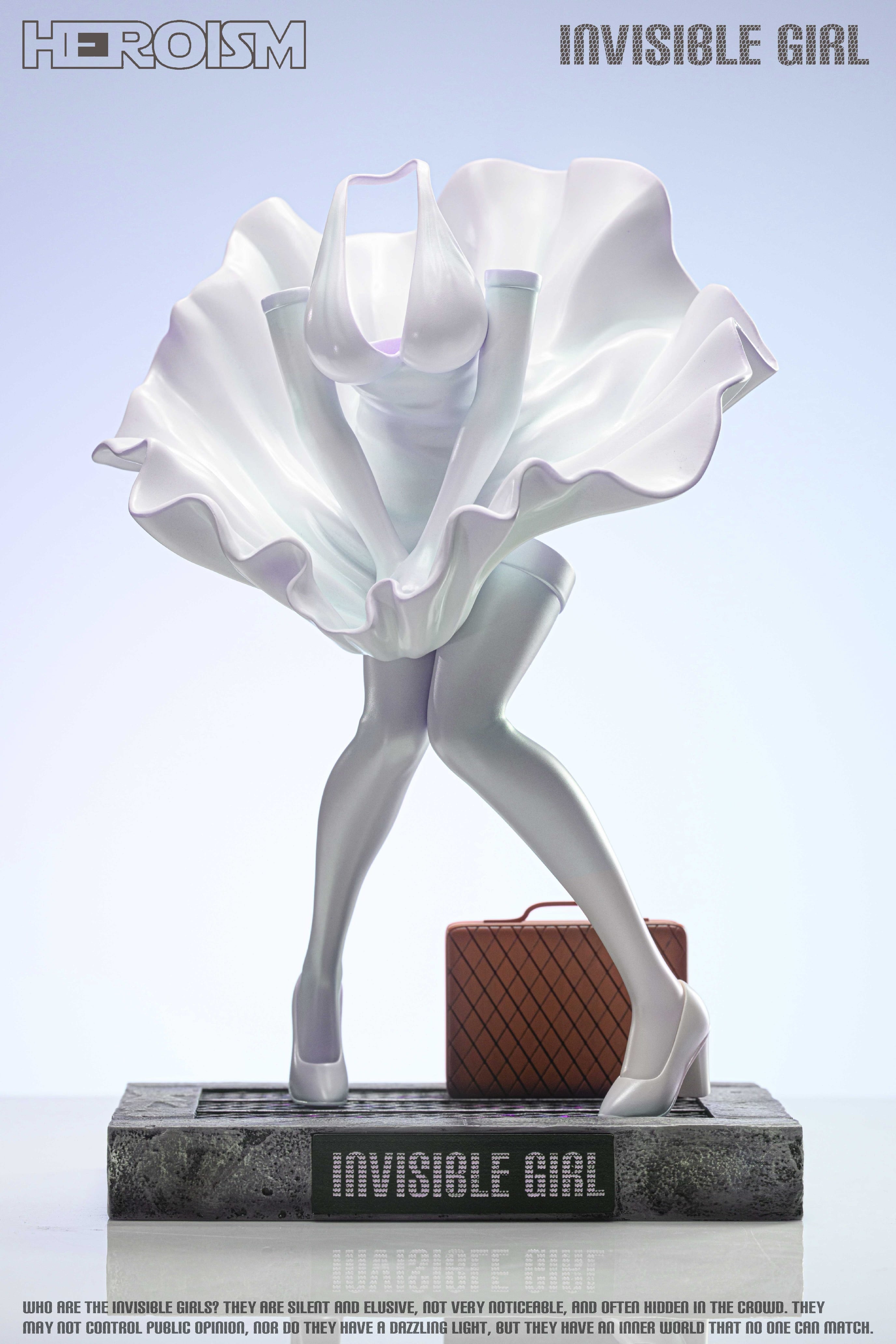 Original Design Heroism Studio Invisible Girl Resin Statue – ClubHouse ...