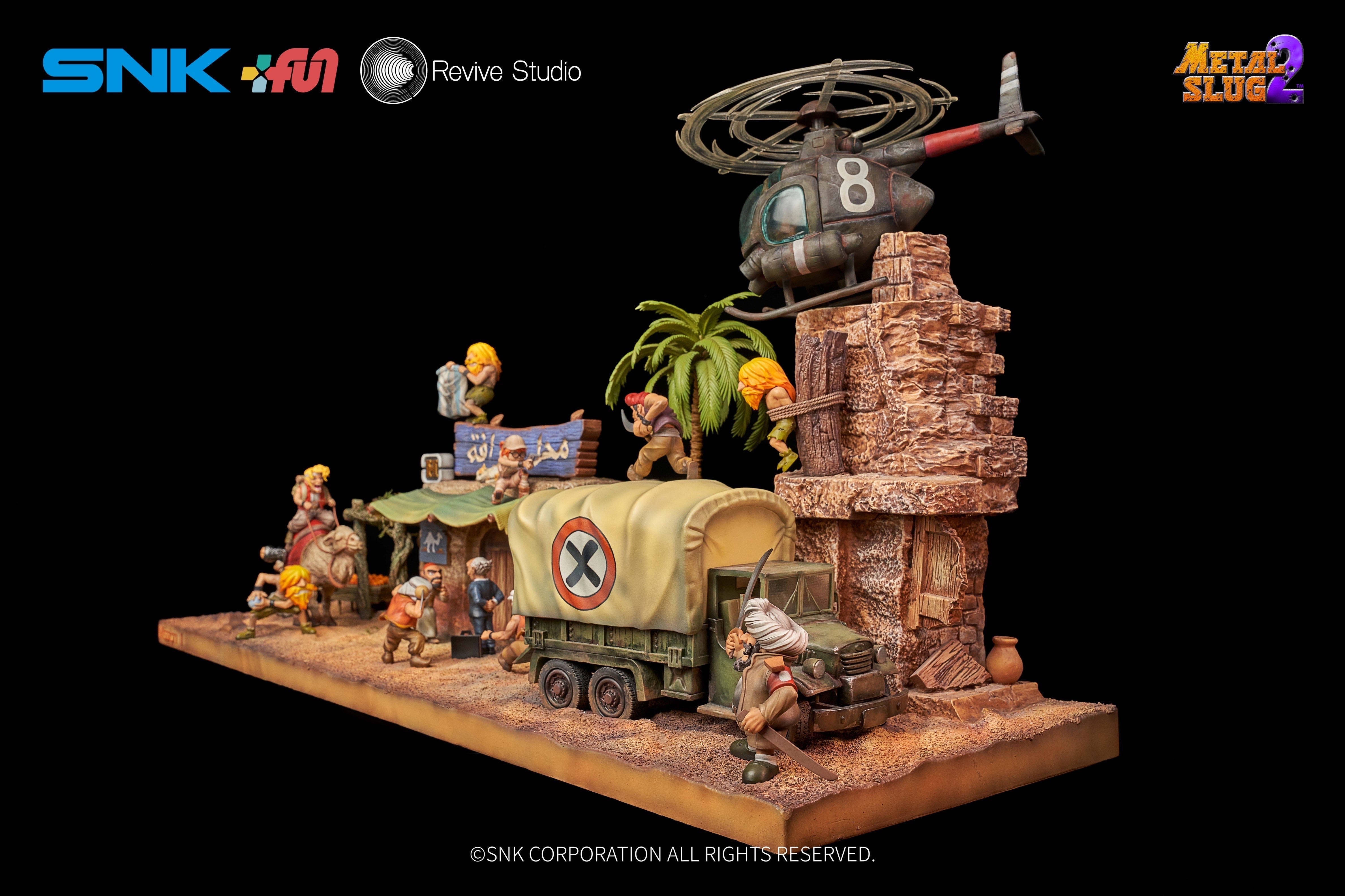 Metal Slug SNK x Revive Studio Iconic Scene Licensed Resin Statue ...