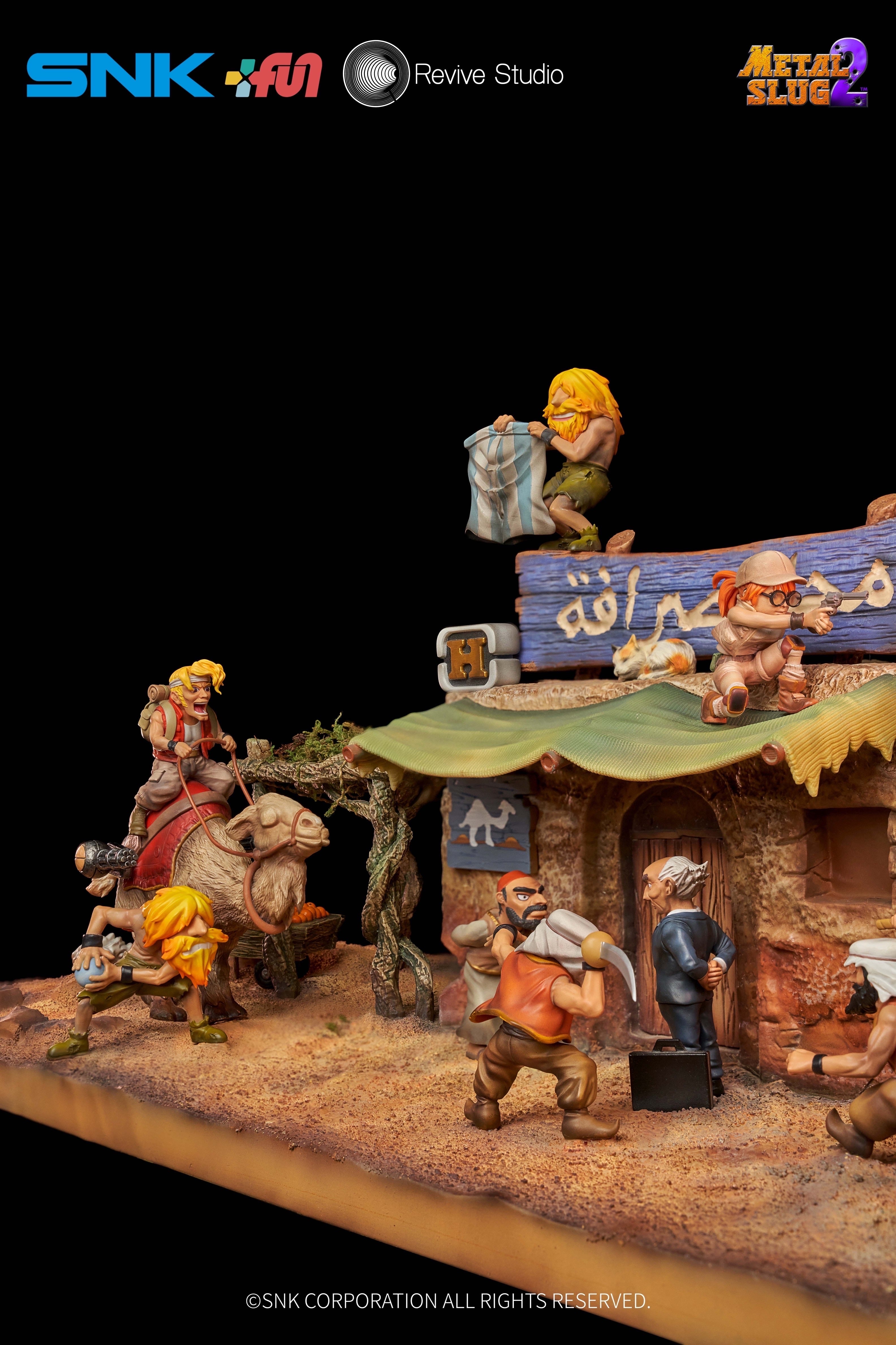 Metal Slug SNK x Revive Studio Iconic Scene Licensed Resin Statue ...
