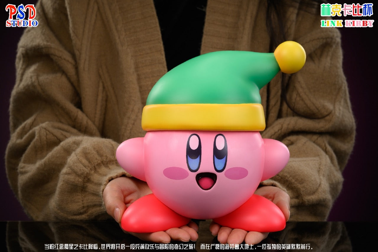 Kirby PSD Studio Kirby Green Hat Resin Statue – ClubHouse Statues