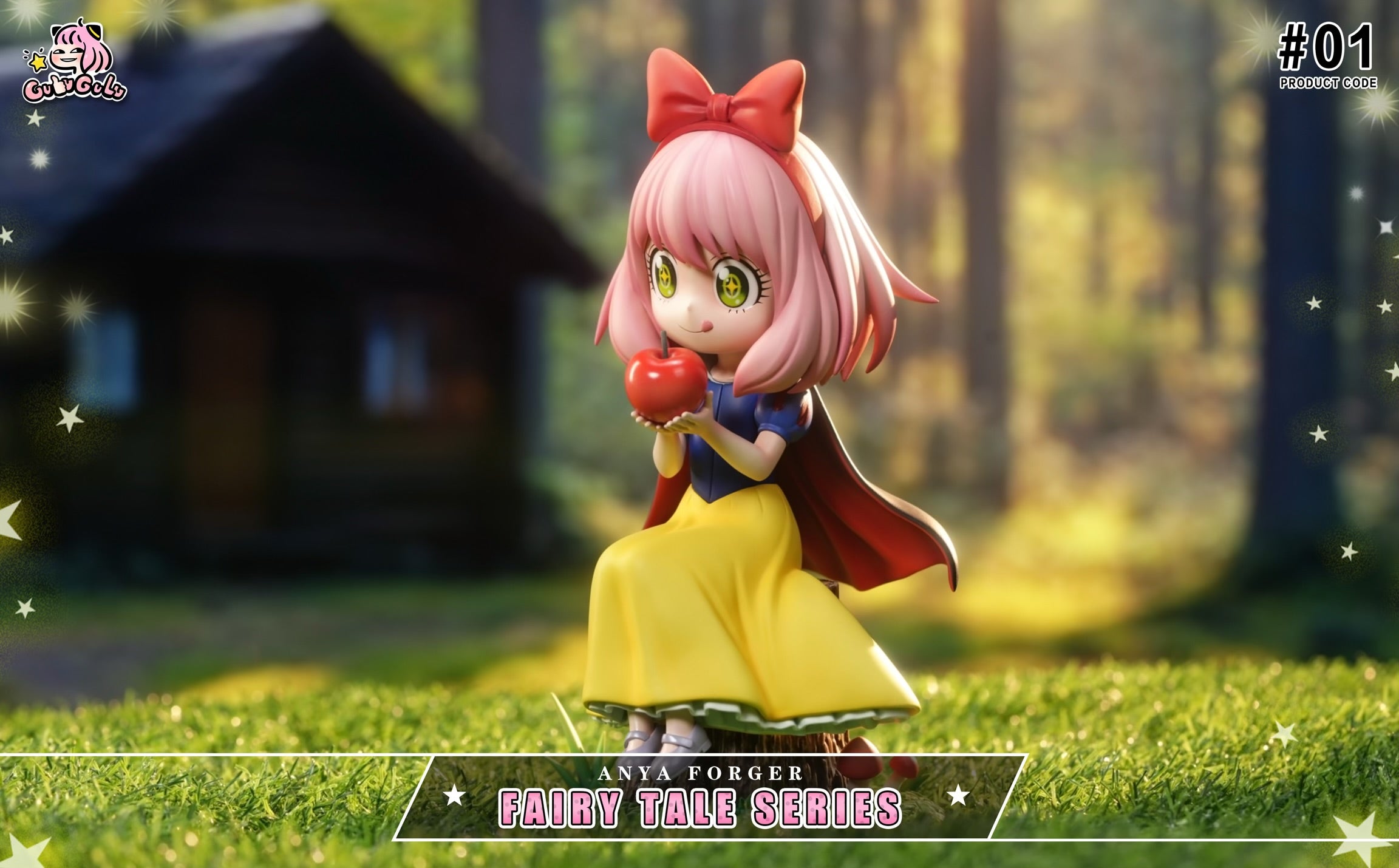 Spy x Family GuluGulu Studio Snow White Princess Anya Forger Resin Sta ...