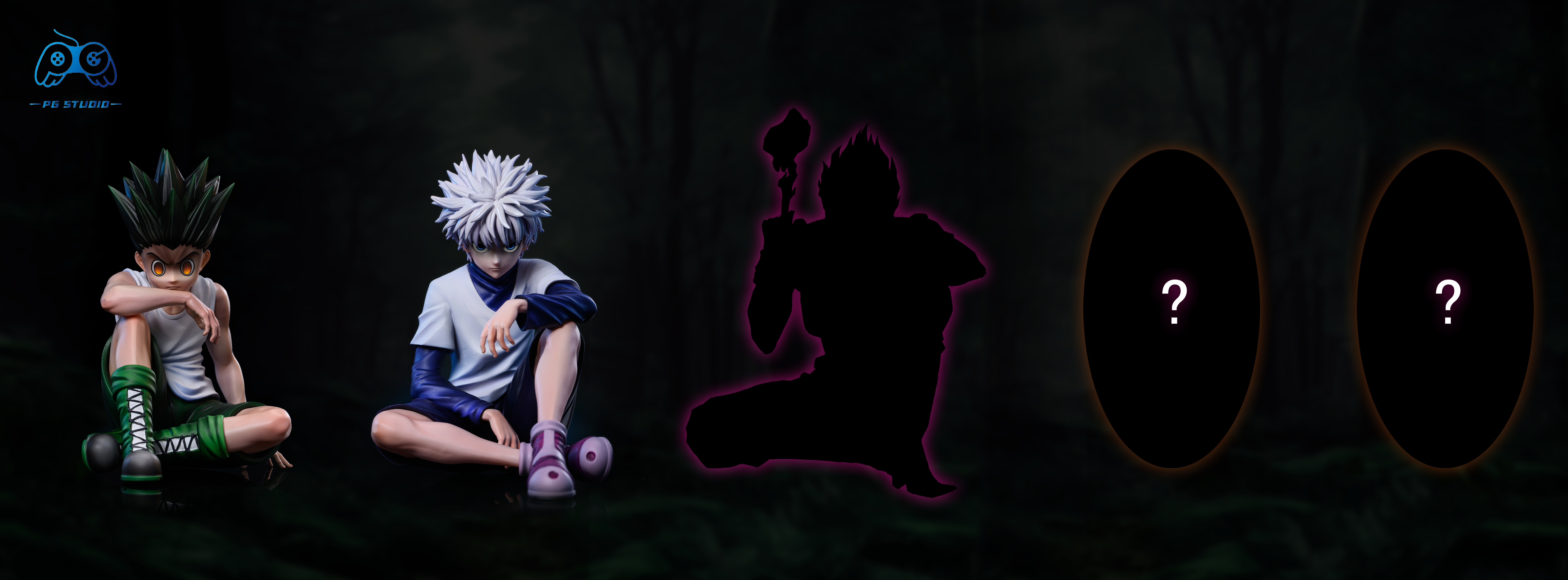 HUNTER x HUNTER PG Studio Seated Angry Gon Freecss x Killua Zoldyck Re ...