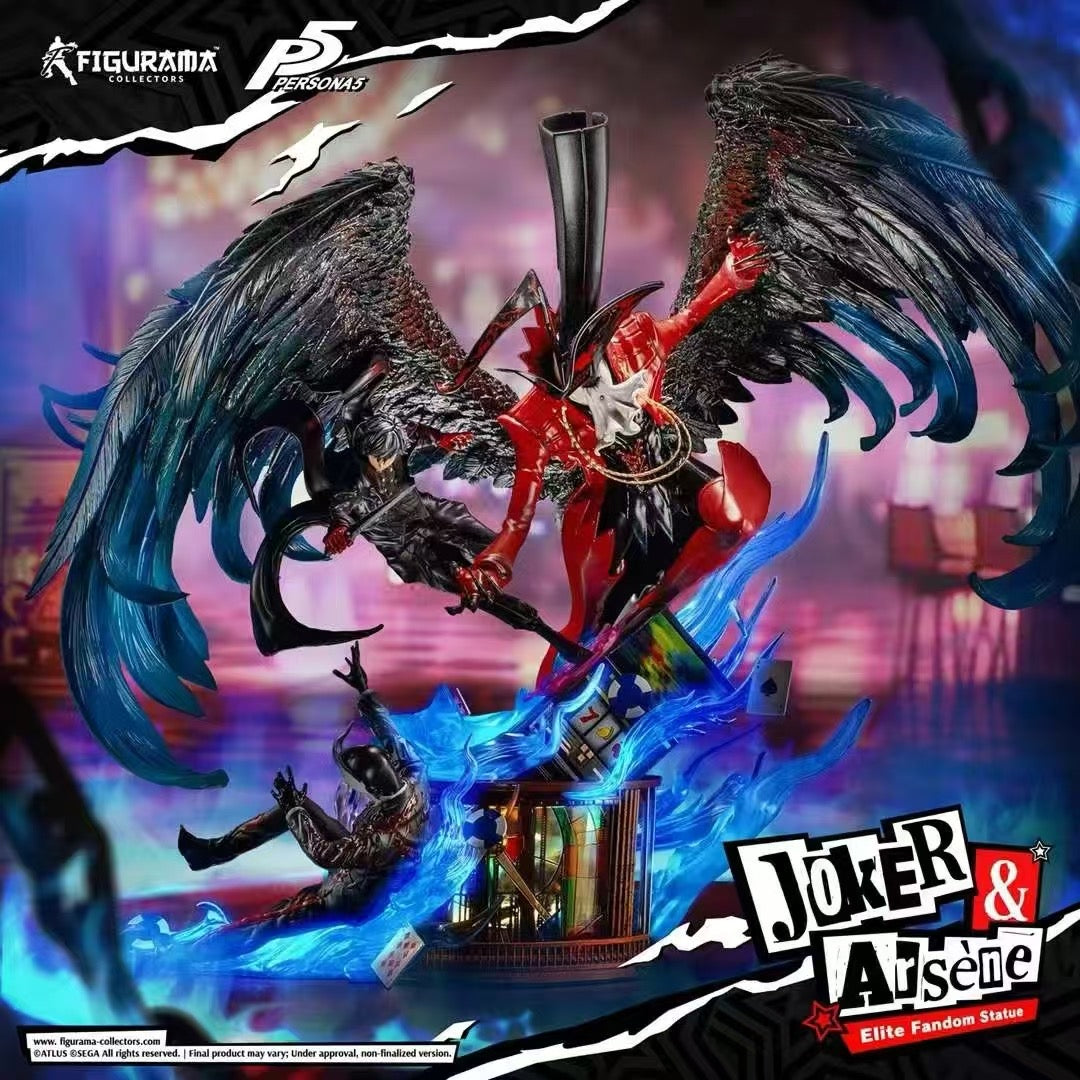 Persona 5 Figurama Collectors Joker VS Arsène Elite Fandom Licensed Re ...