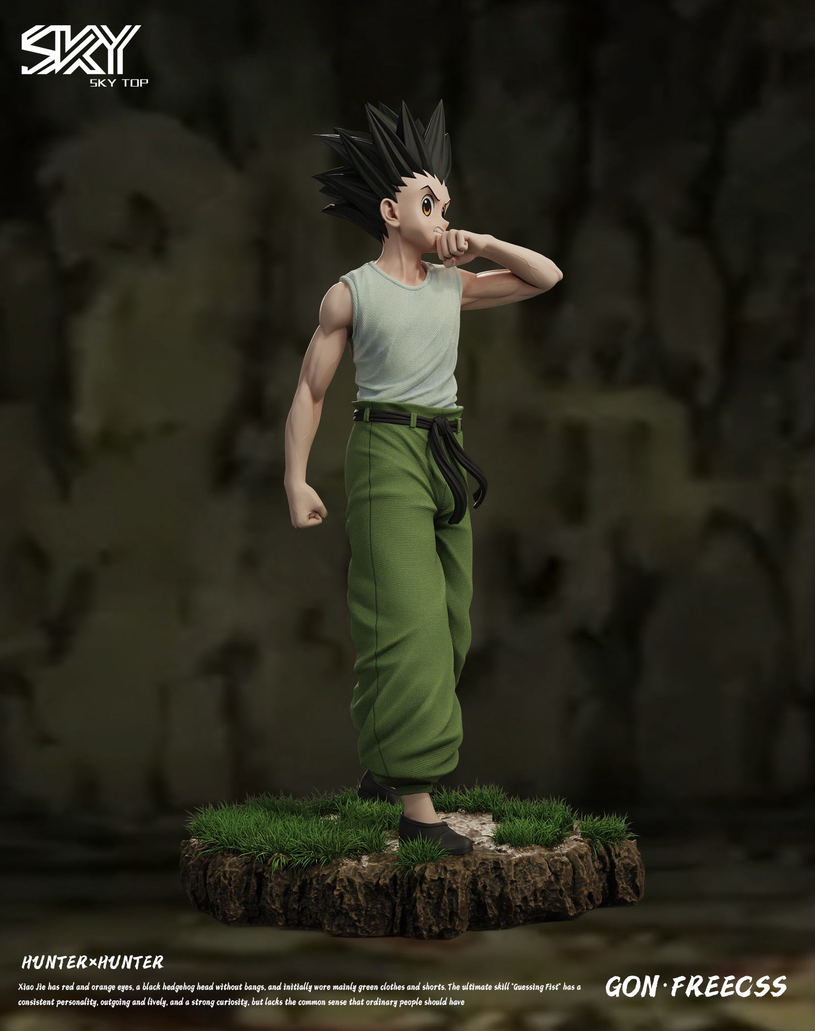 Hunter x Hunter Sky Top Studio Gon Freecss – ClubHouse Statues