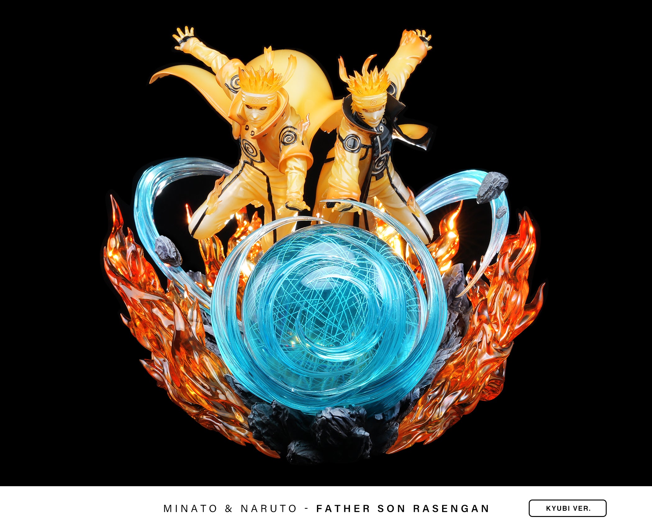 Naruto Chikara Studio Rasengan Minato x Naruto Resin Statue [PRE-ORDER