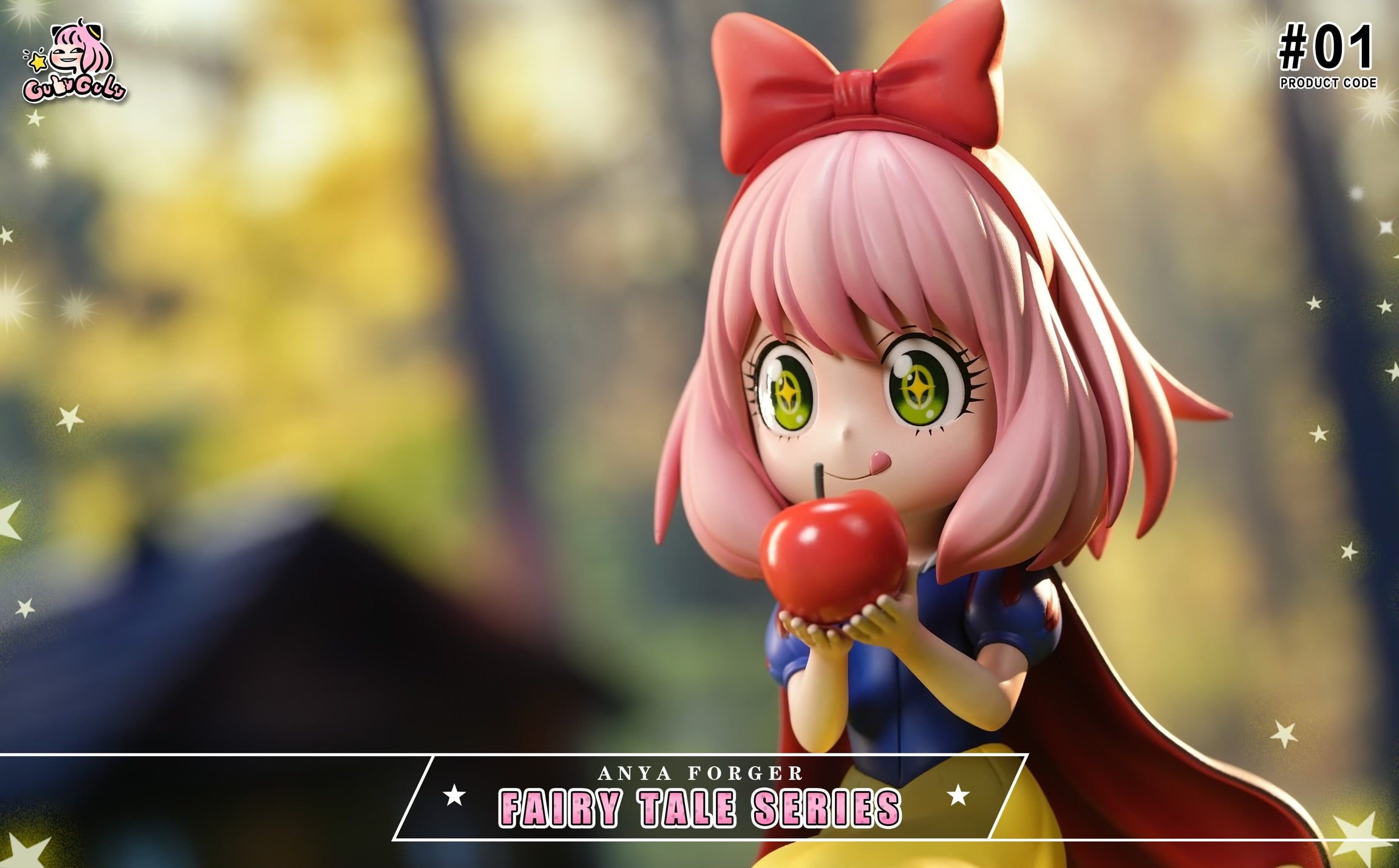 Spy x Family GuluGulu Studio Snow White Princess Anya Forger Resin Sta ...