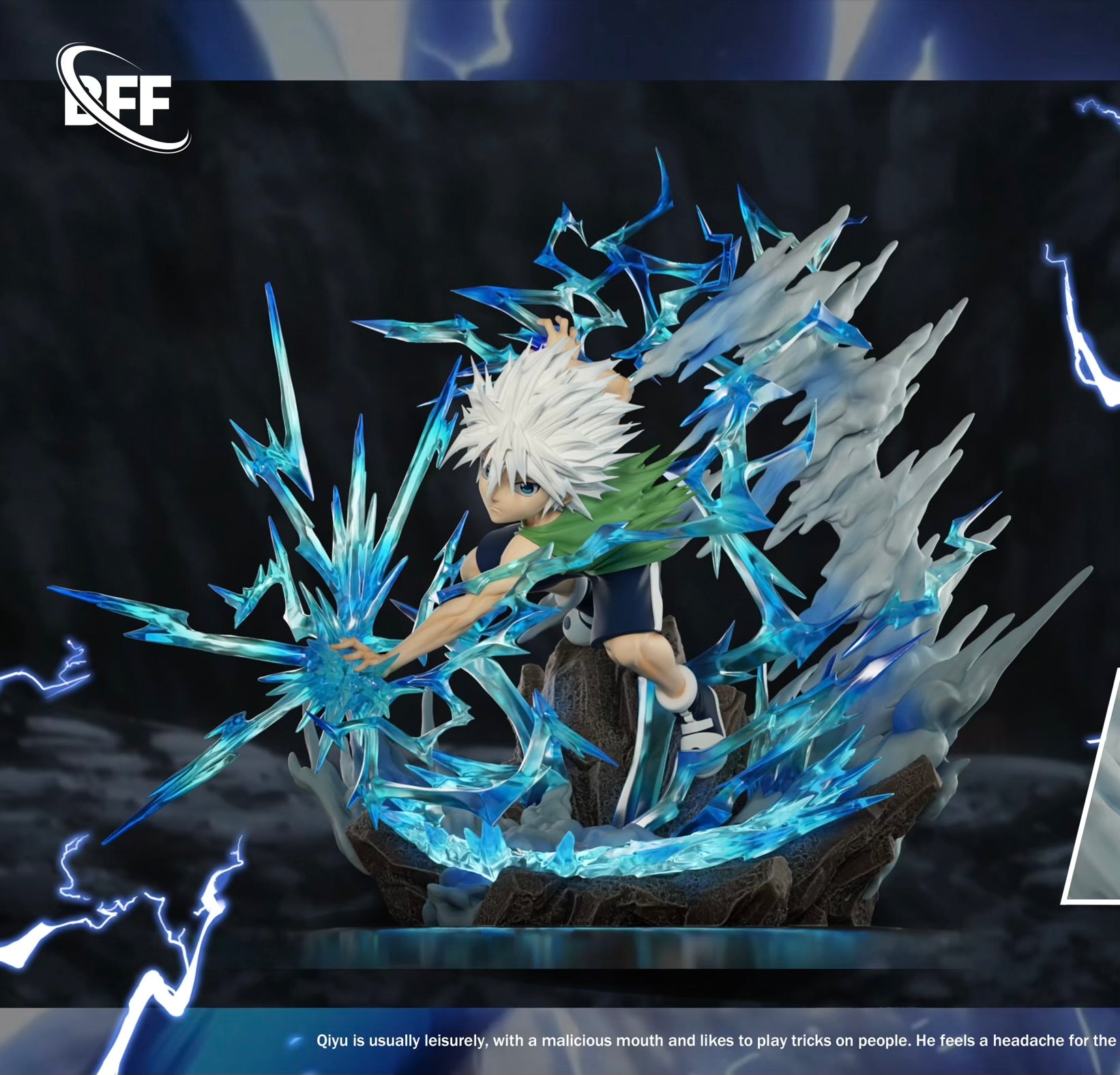 Hunter x Hunter BFF Studio Killua Zoldyck Resin Statue [PRE-ORDER]